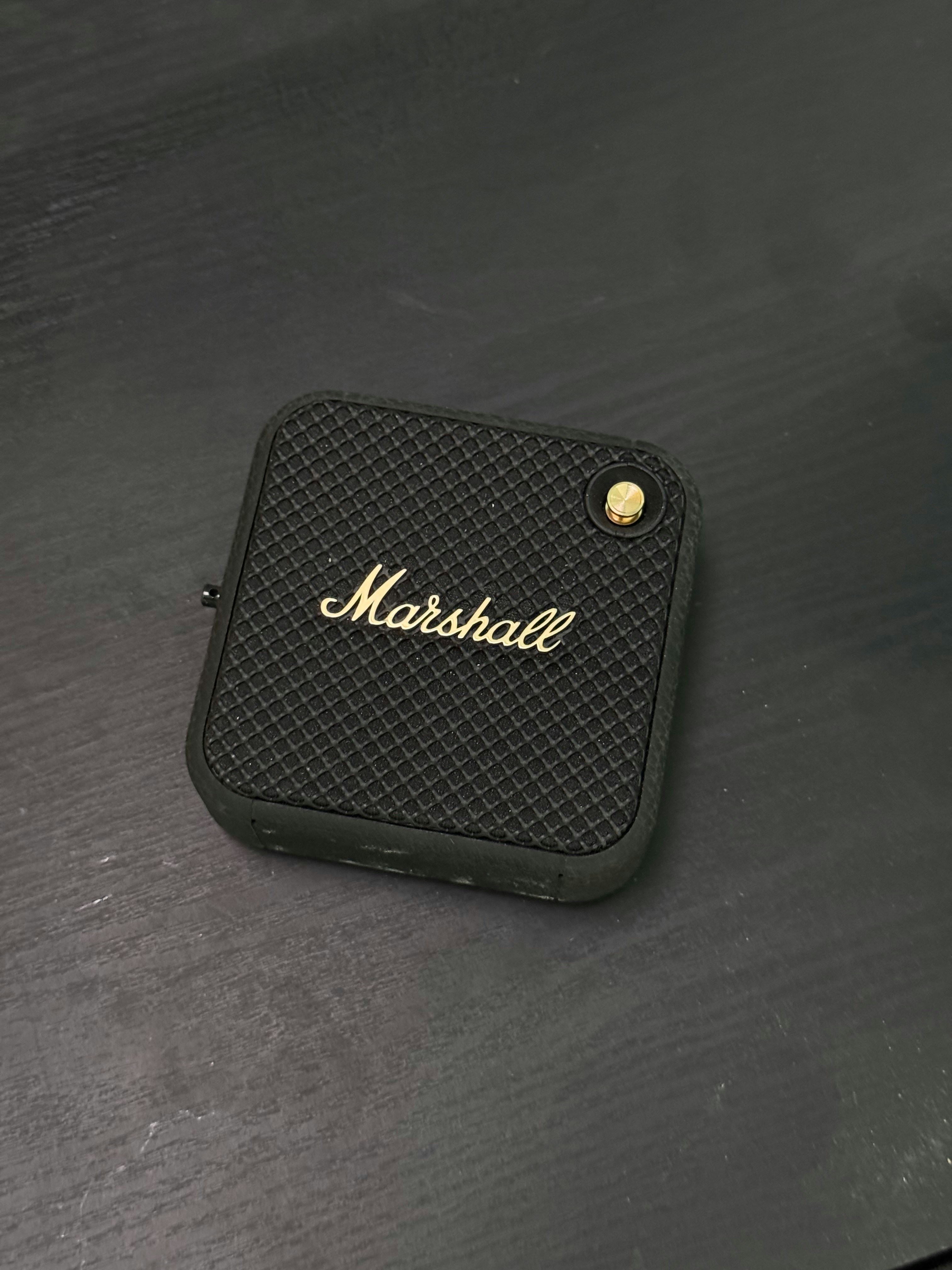 Compact Sound Powerhouse: The Marshall Miniature Speaker