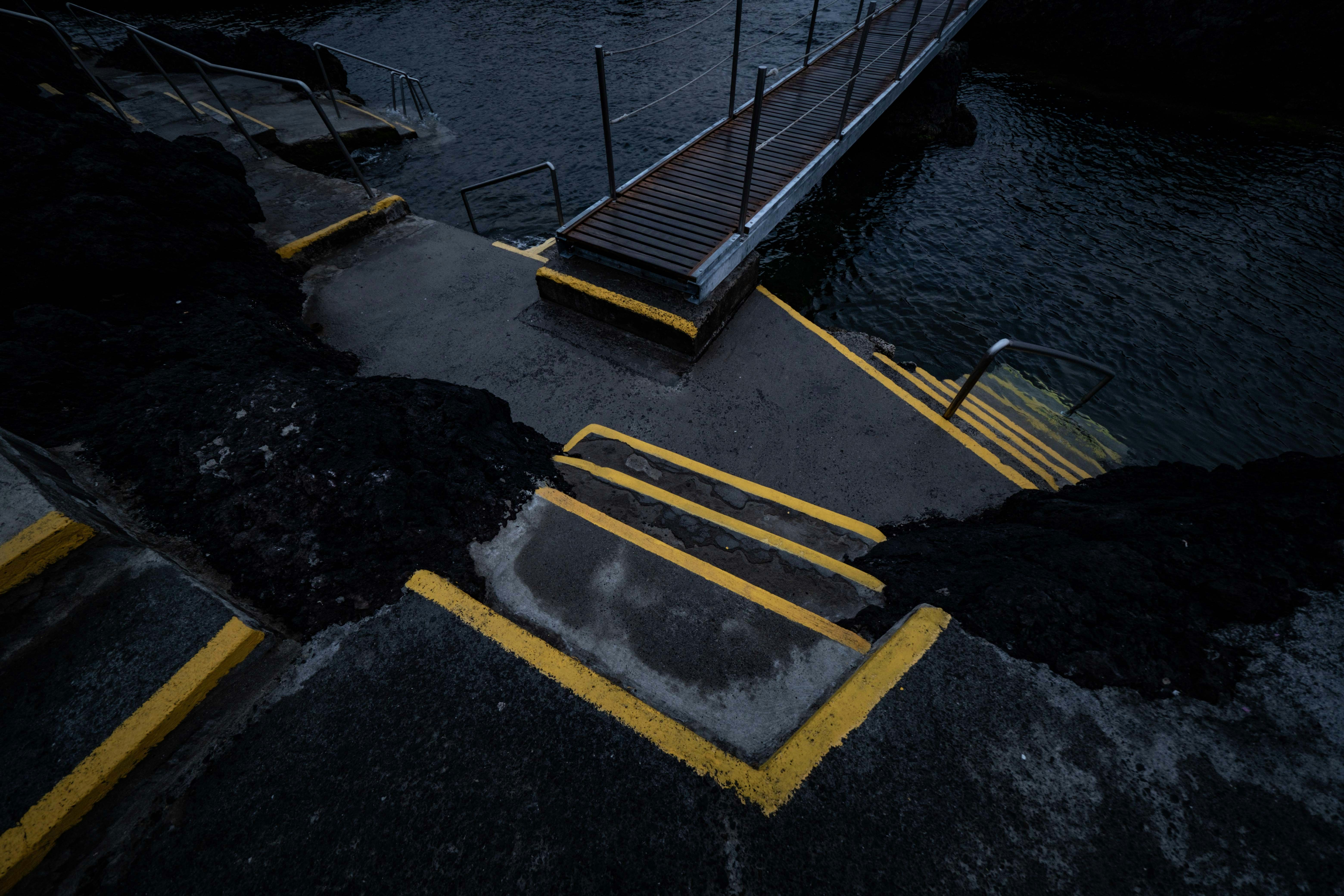 Steps to Serenity: A Descent into Still Waters