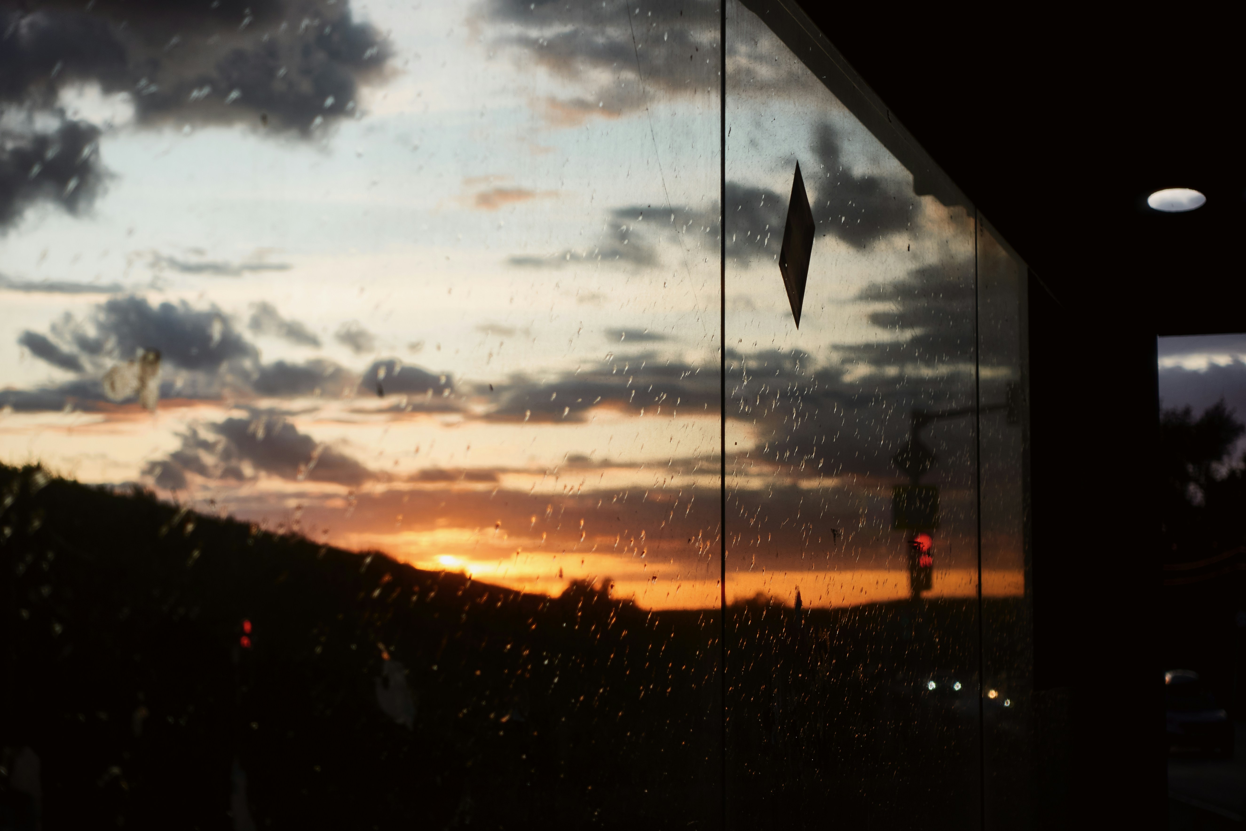 Reflections of Dusk: A Window to the Evening