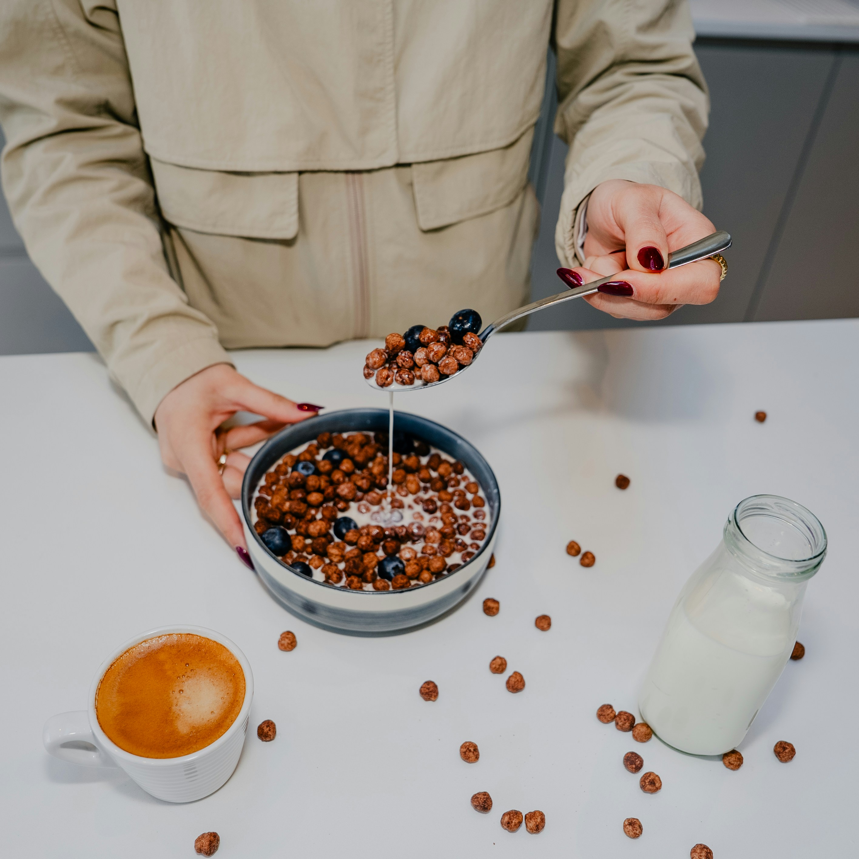 Morning Rituals: A Symphony of Cereal and Coffee