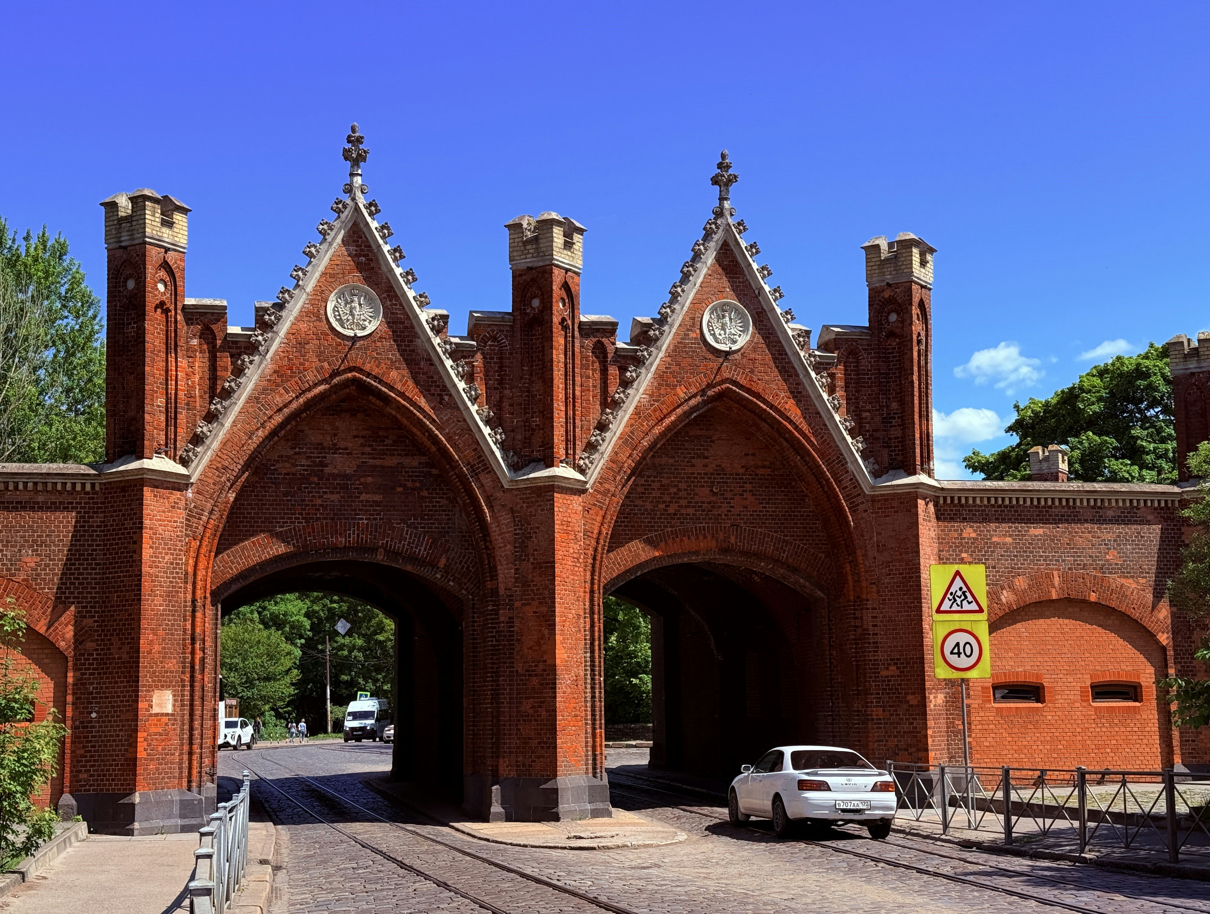 Gothic Arches in Urban Harmony