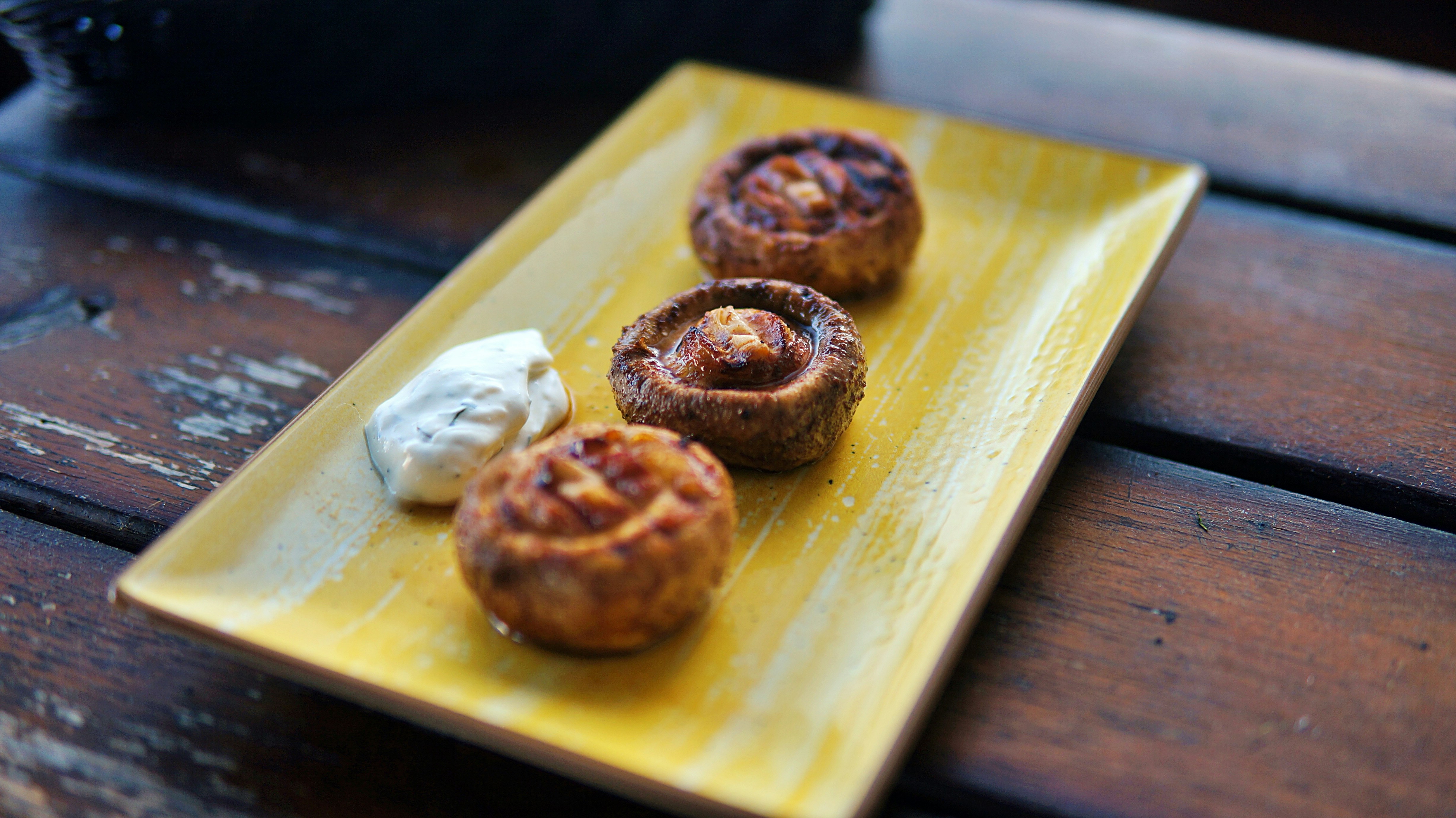 Savory Delights on a Vibrant Palette