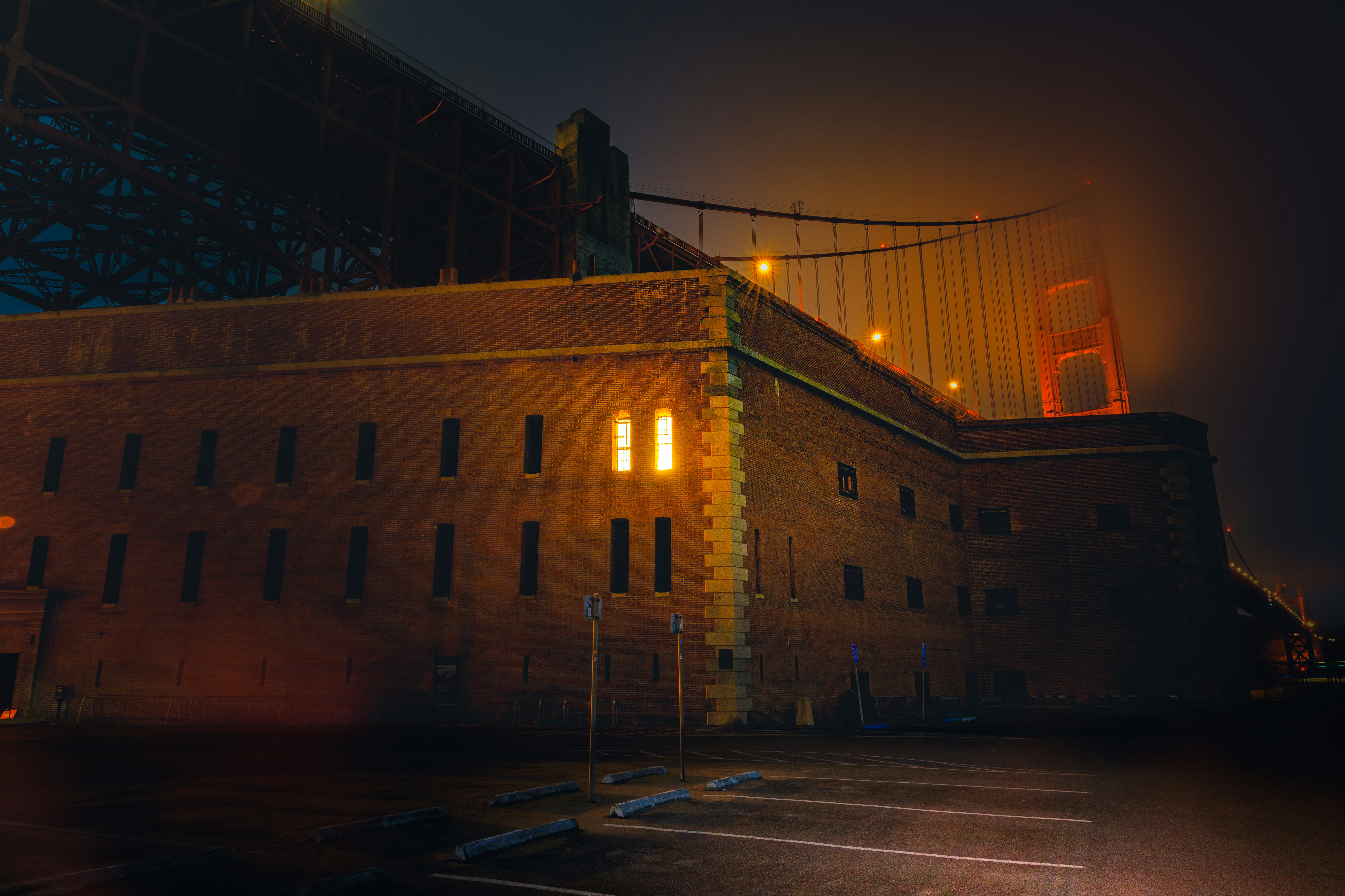 Whispers of the Golden Gate: A Foggy Embrace