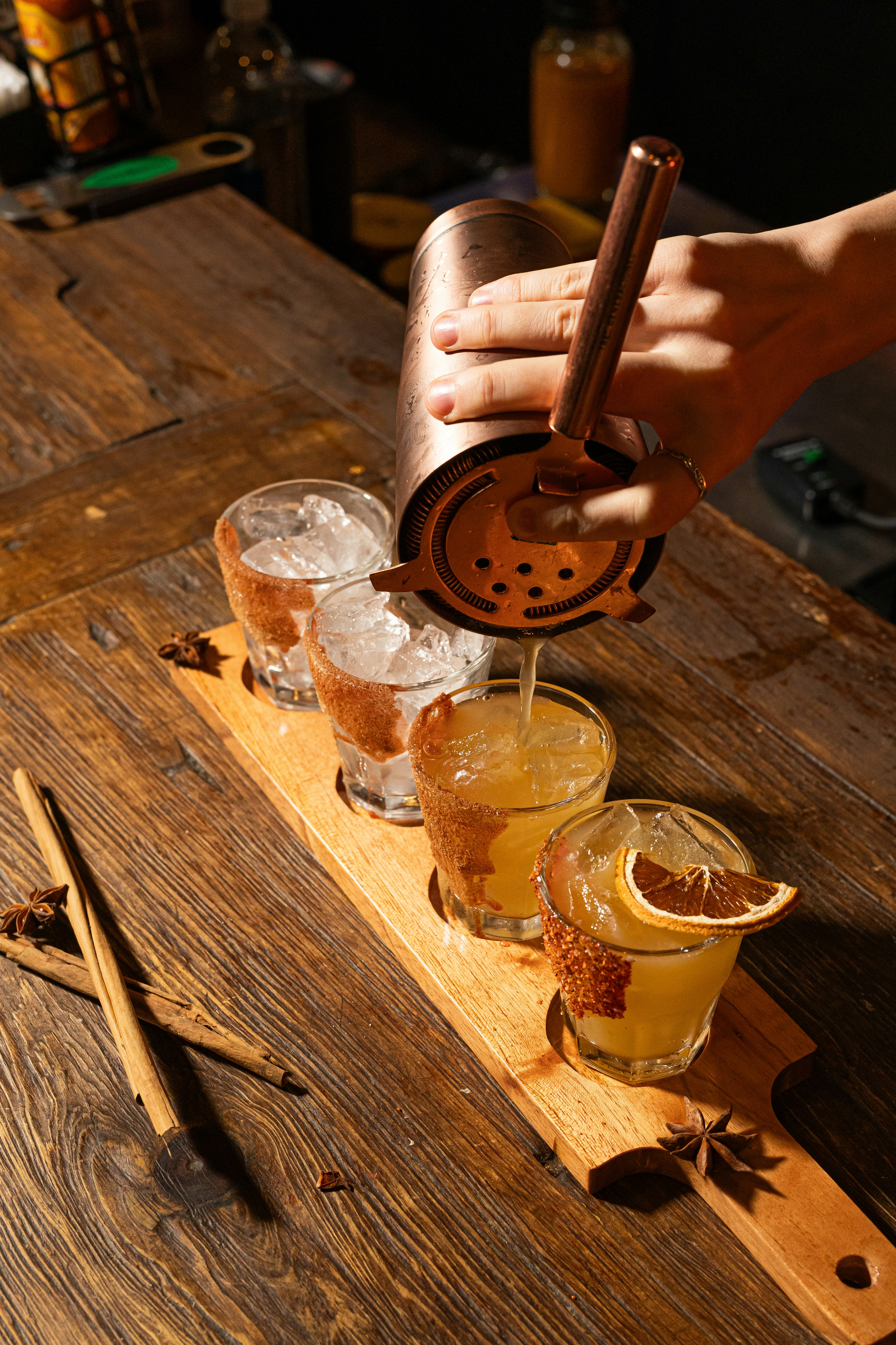 Crafting Liquid Gold: A Bartender's Artistry
