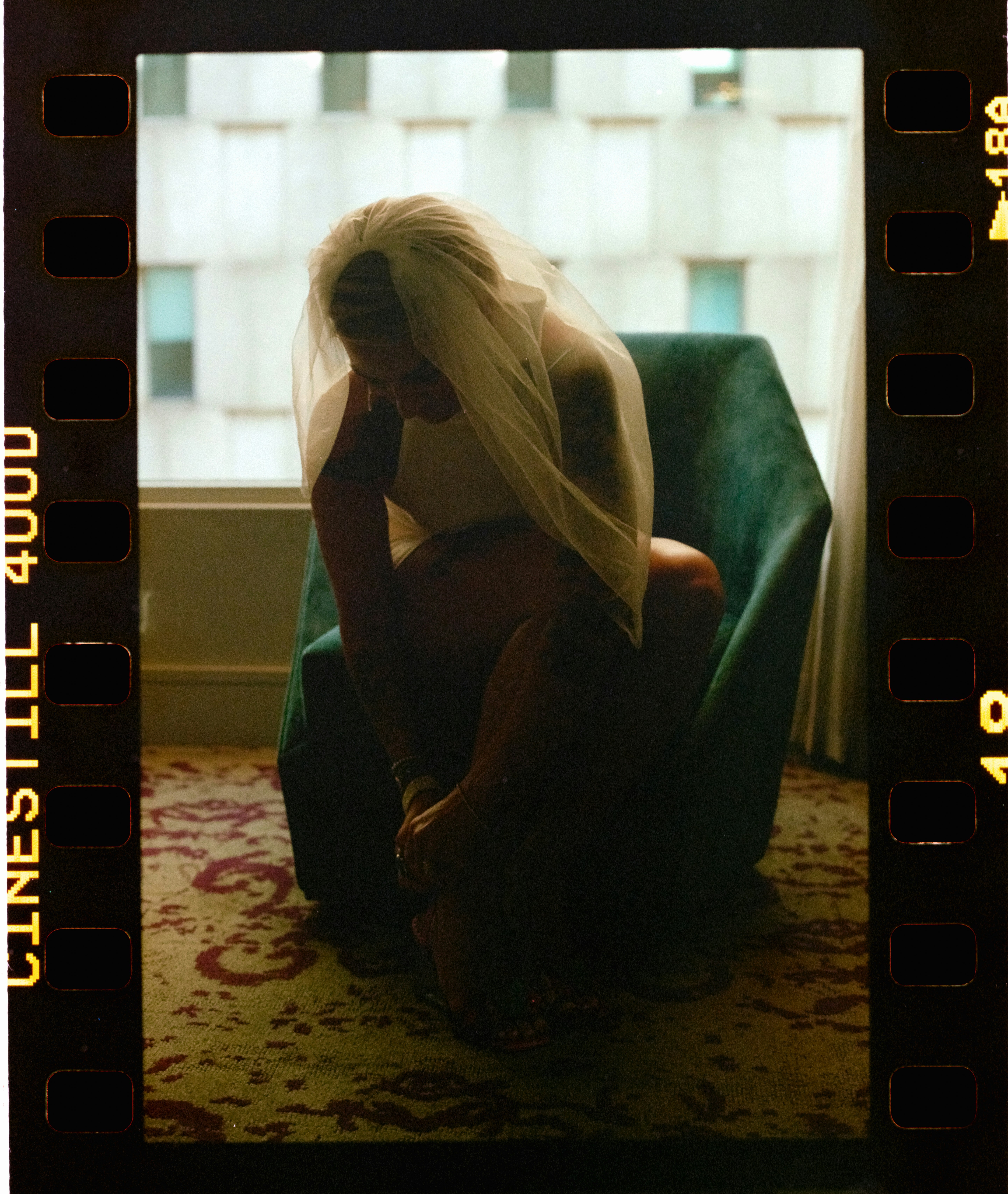 Veiled Moments: A Prelude to Elegance