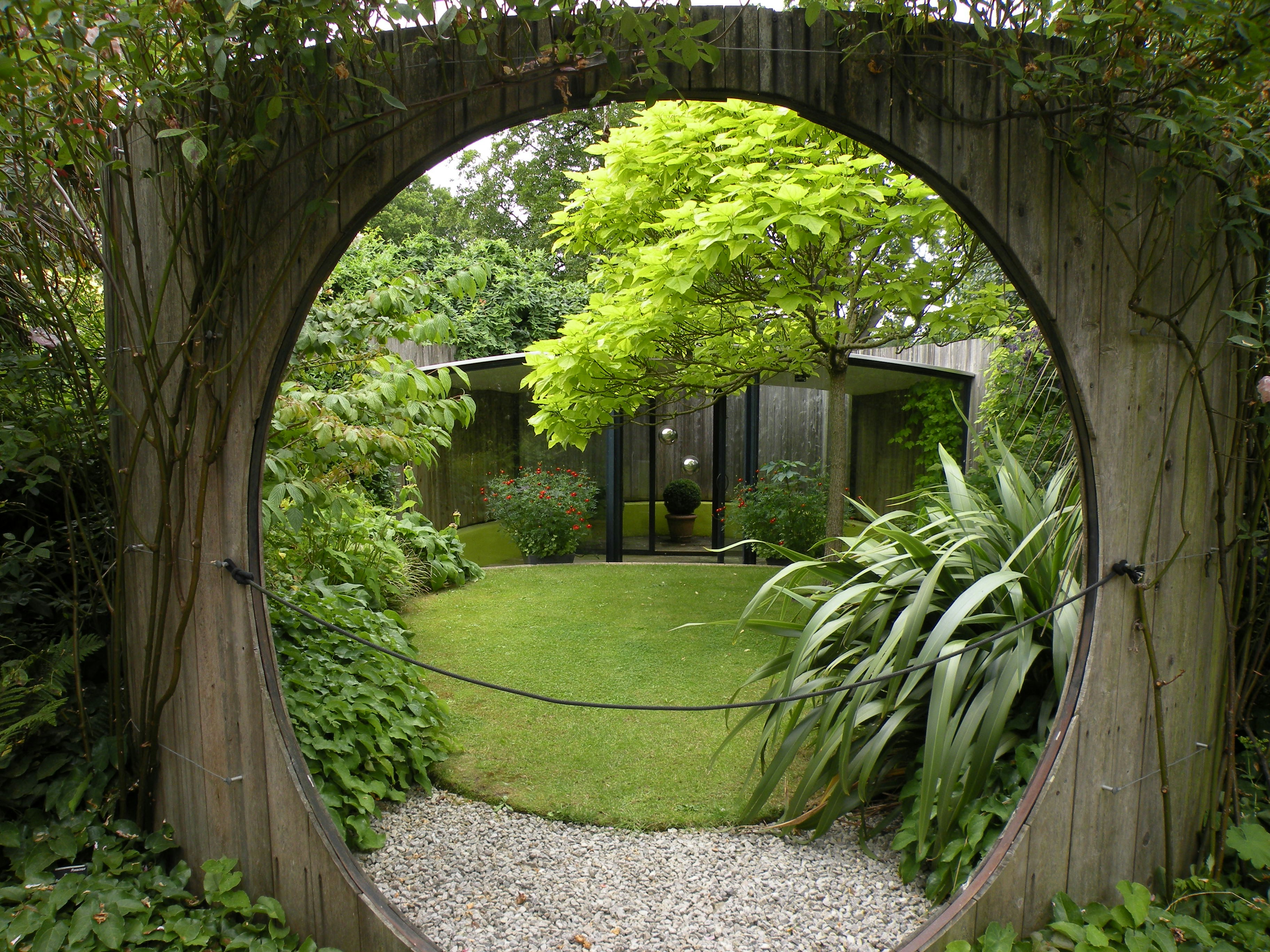 A view of the garden designed by Diarmuid Gavin at Harlow Carr