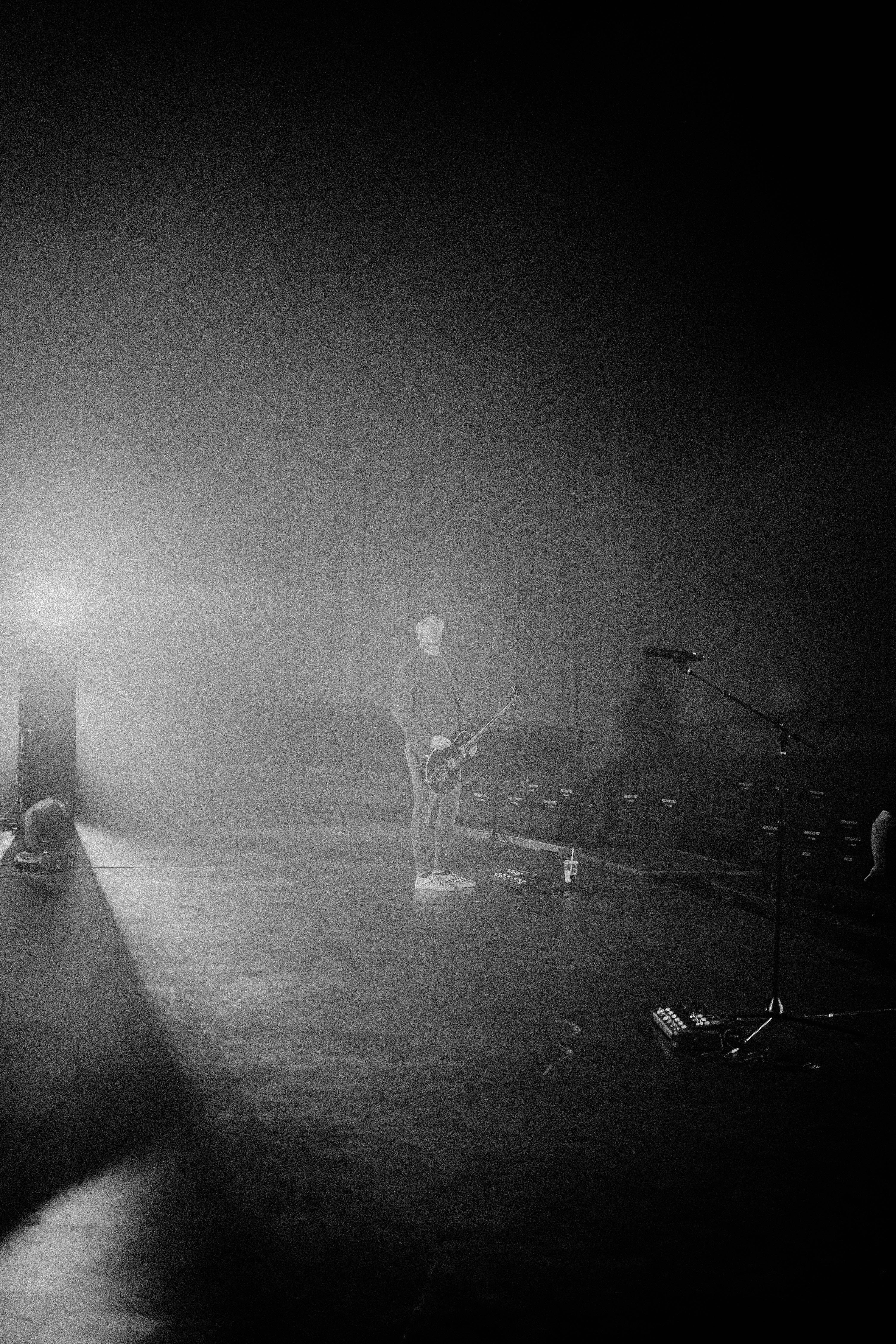 Echoes of Sound: A Solo Performance in Shadows