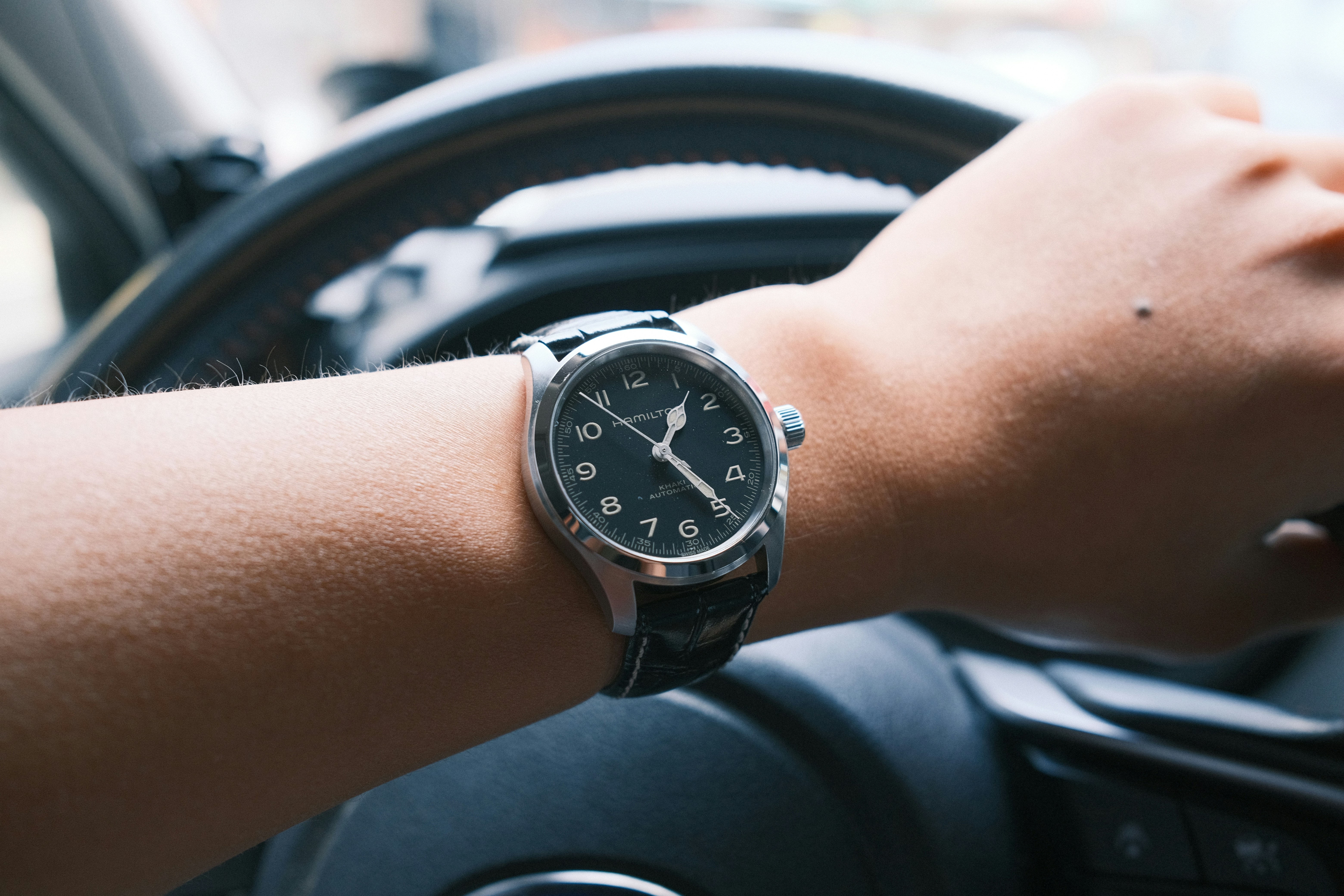 Timekeeper in Motion: A Moment of Reflection