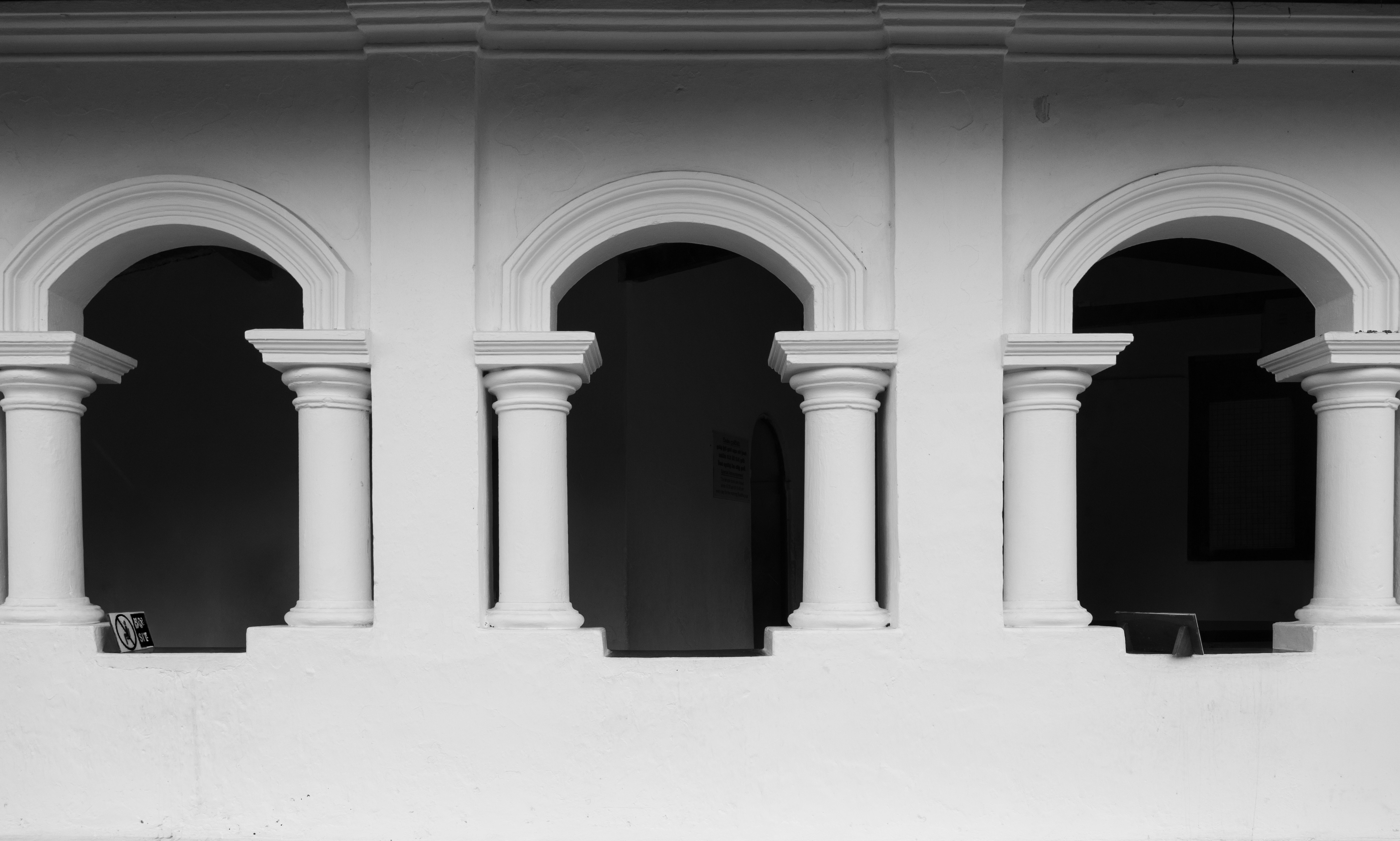 Echoes of Elegance: The Arched Facade