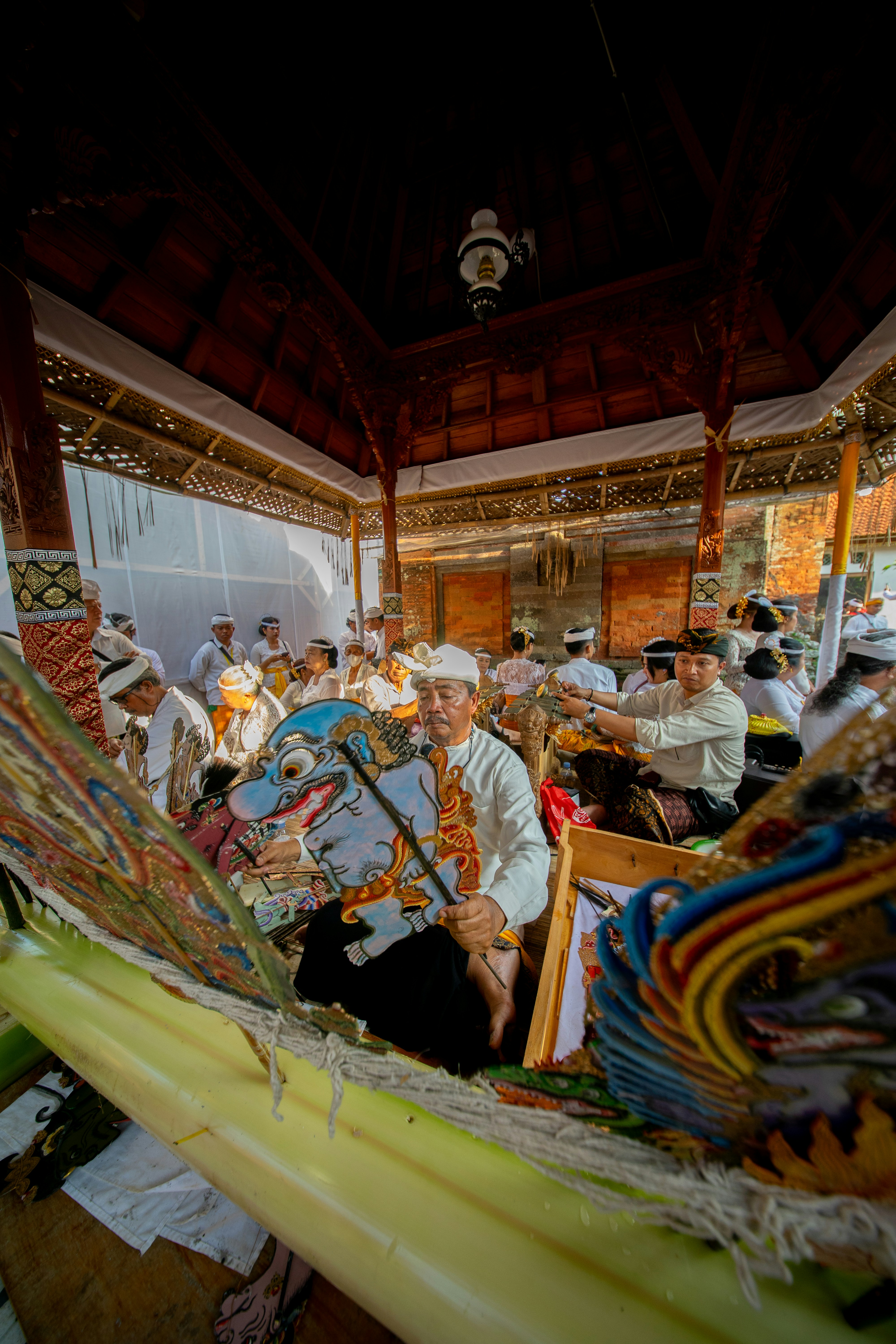 Harmony in Tradition: A Balinese Puppet Performance