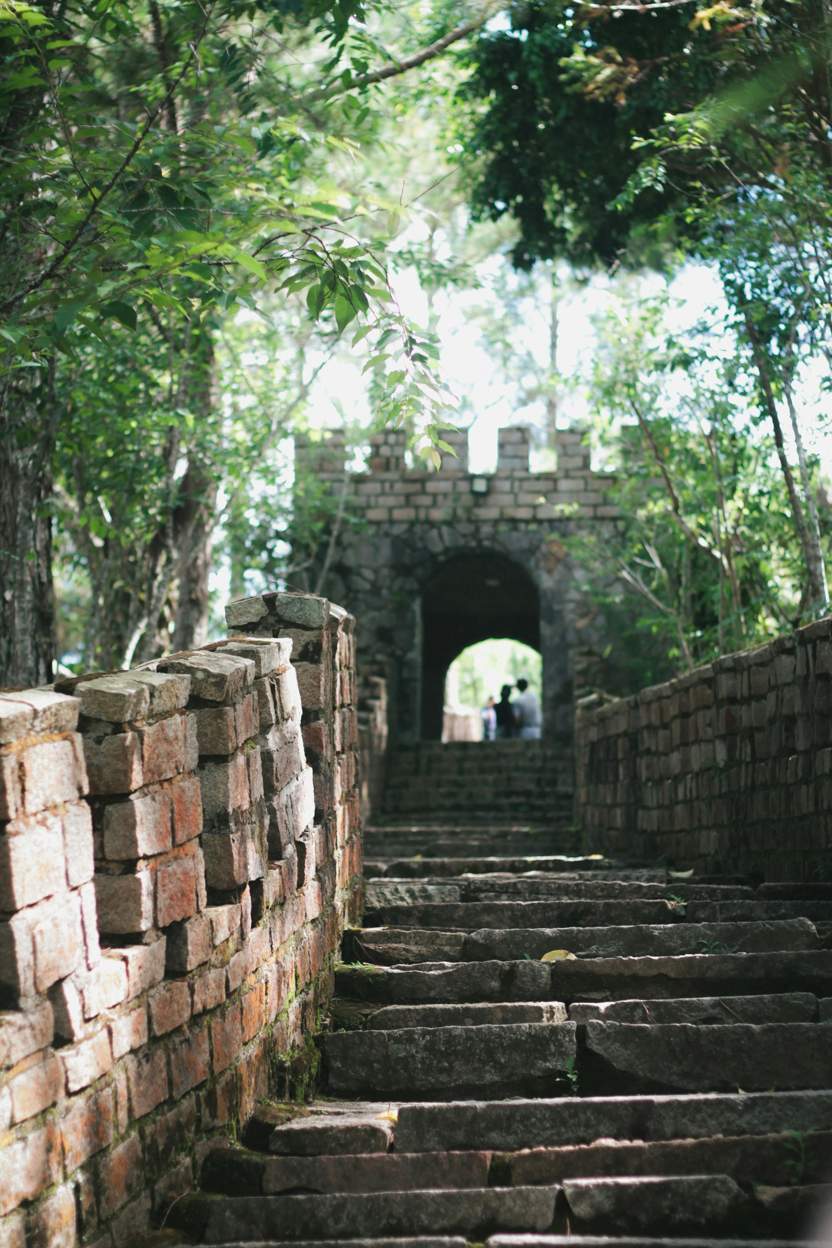 Journey Through the Stone Archway