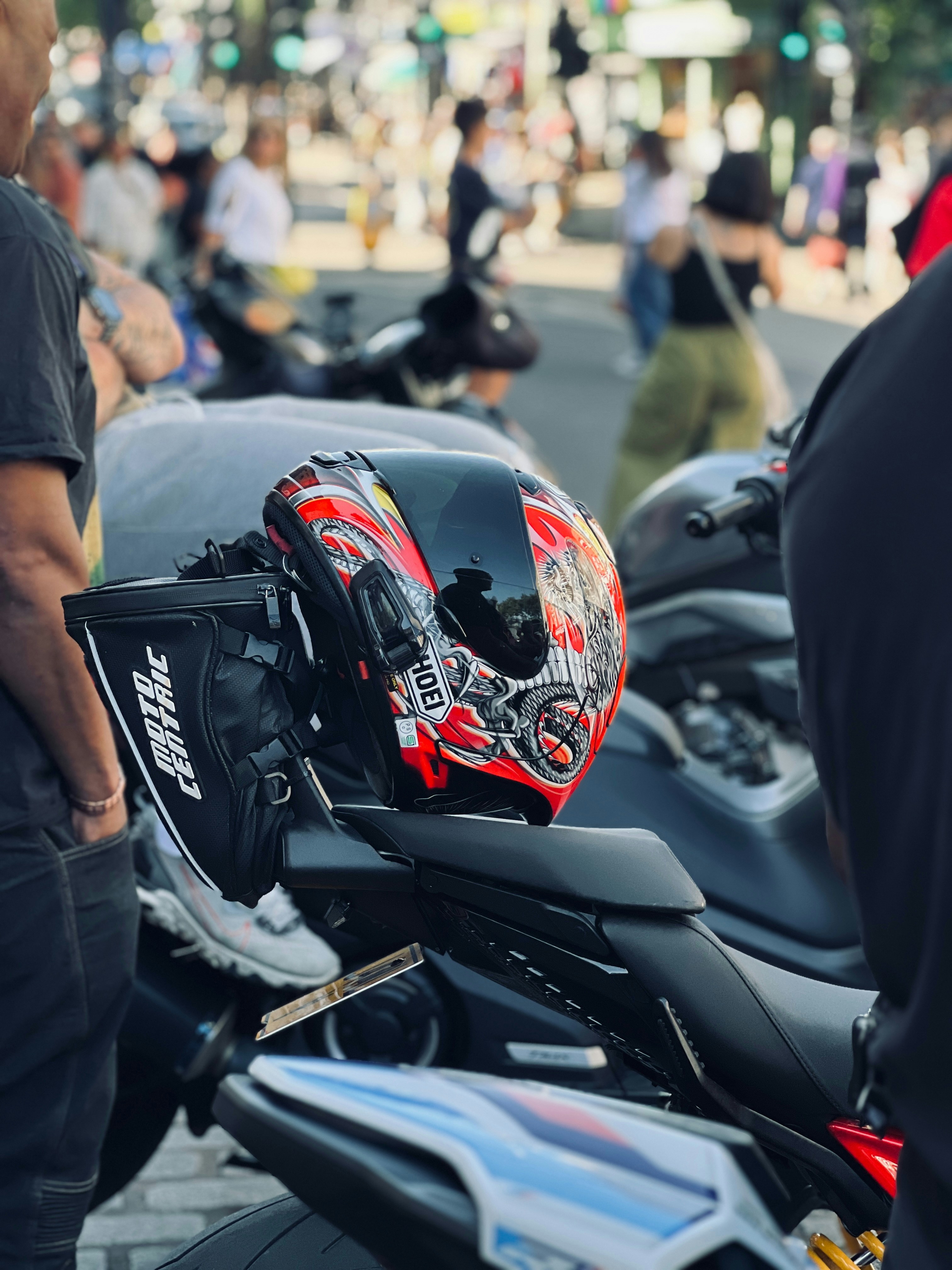 Urban Ride: A Moment of Preparation