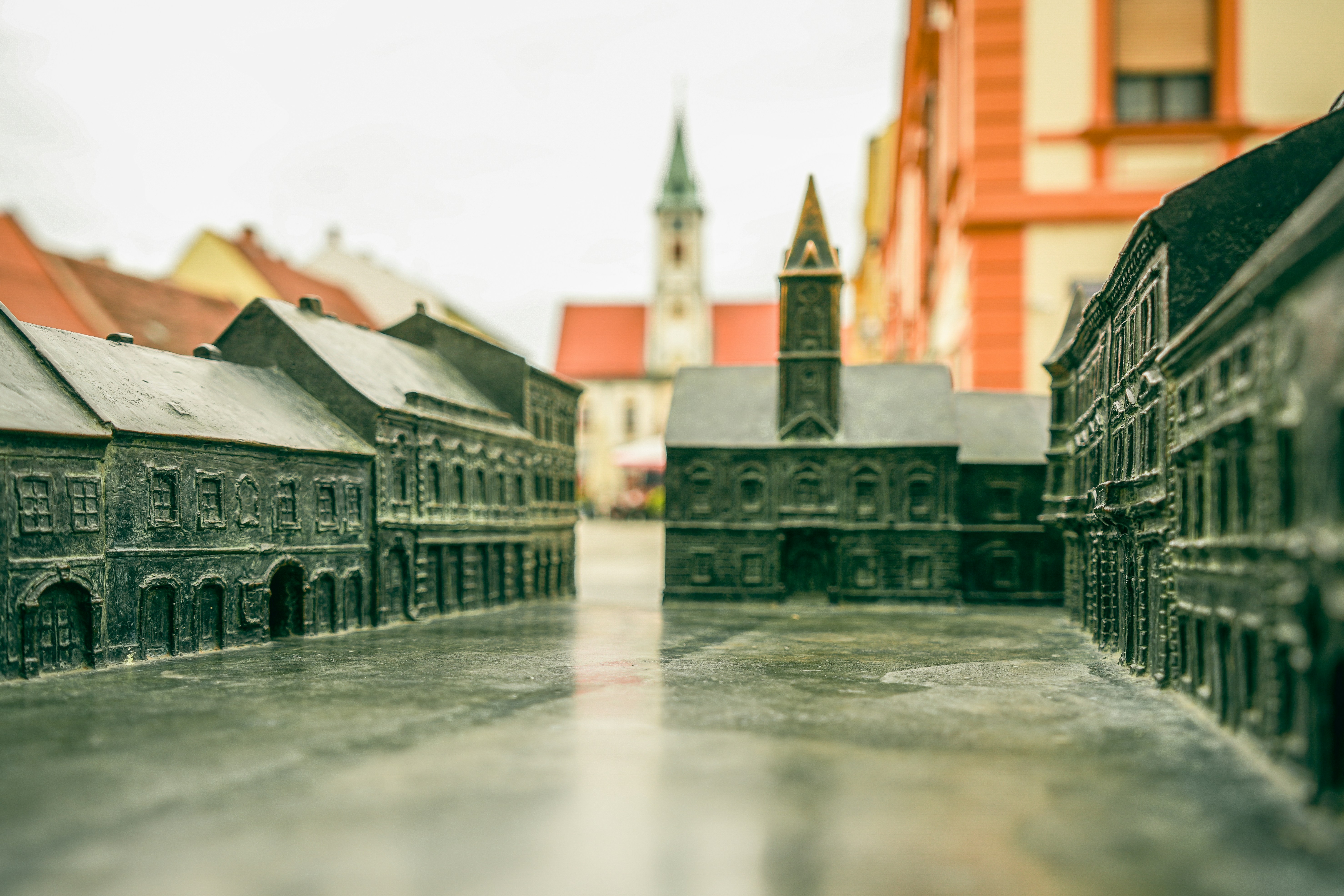 Echoes of History: A Miniature Townscape