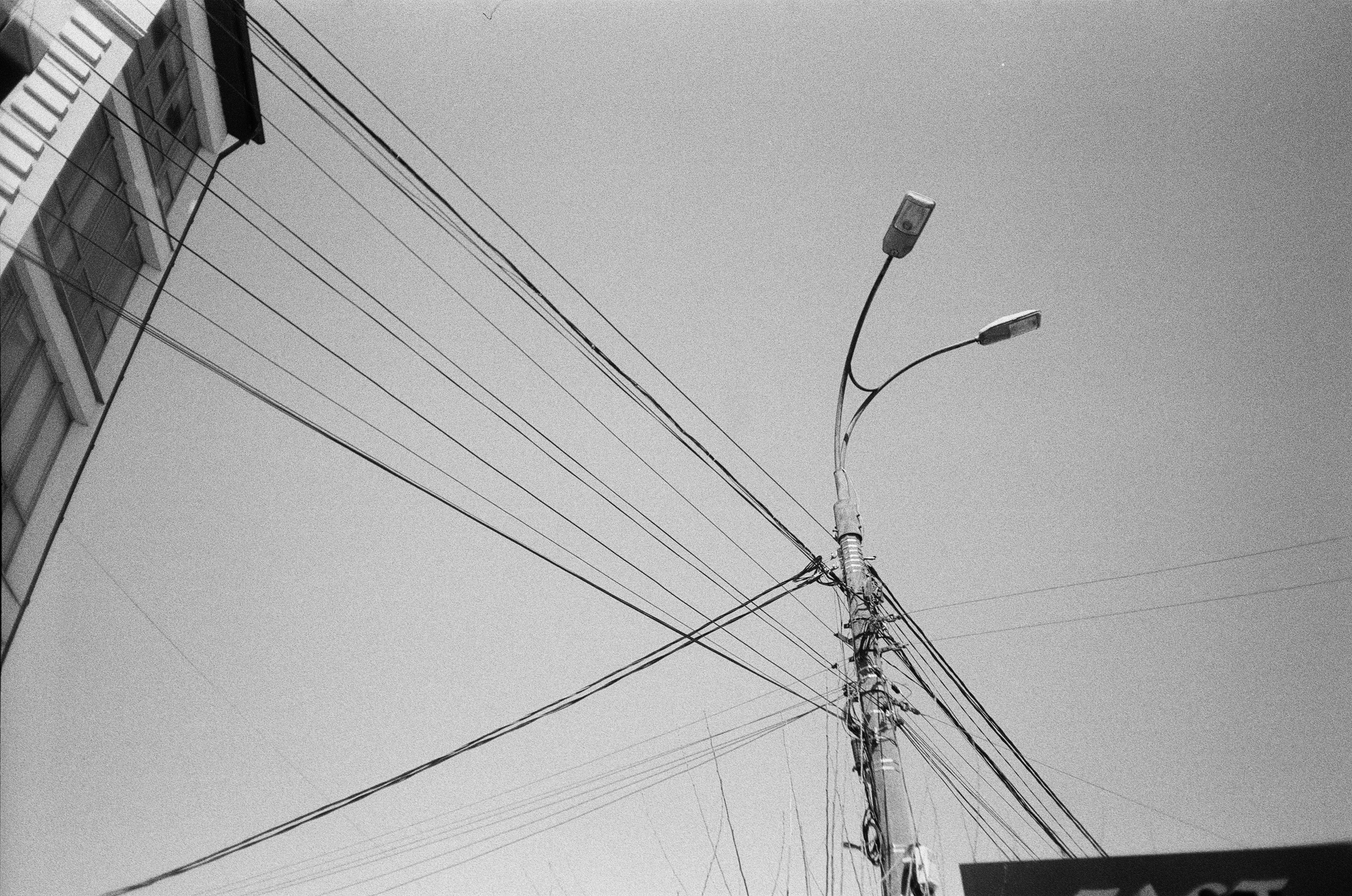 Urban Tangles: A Study in Lines and Light