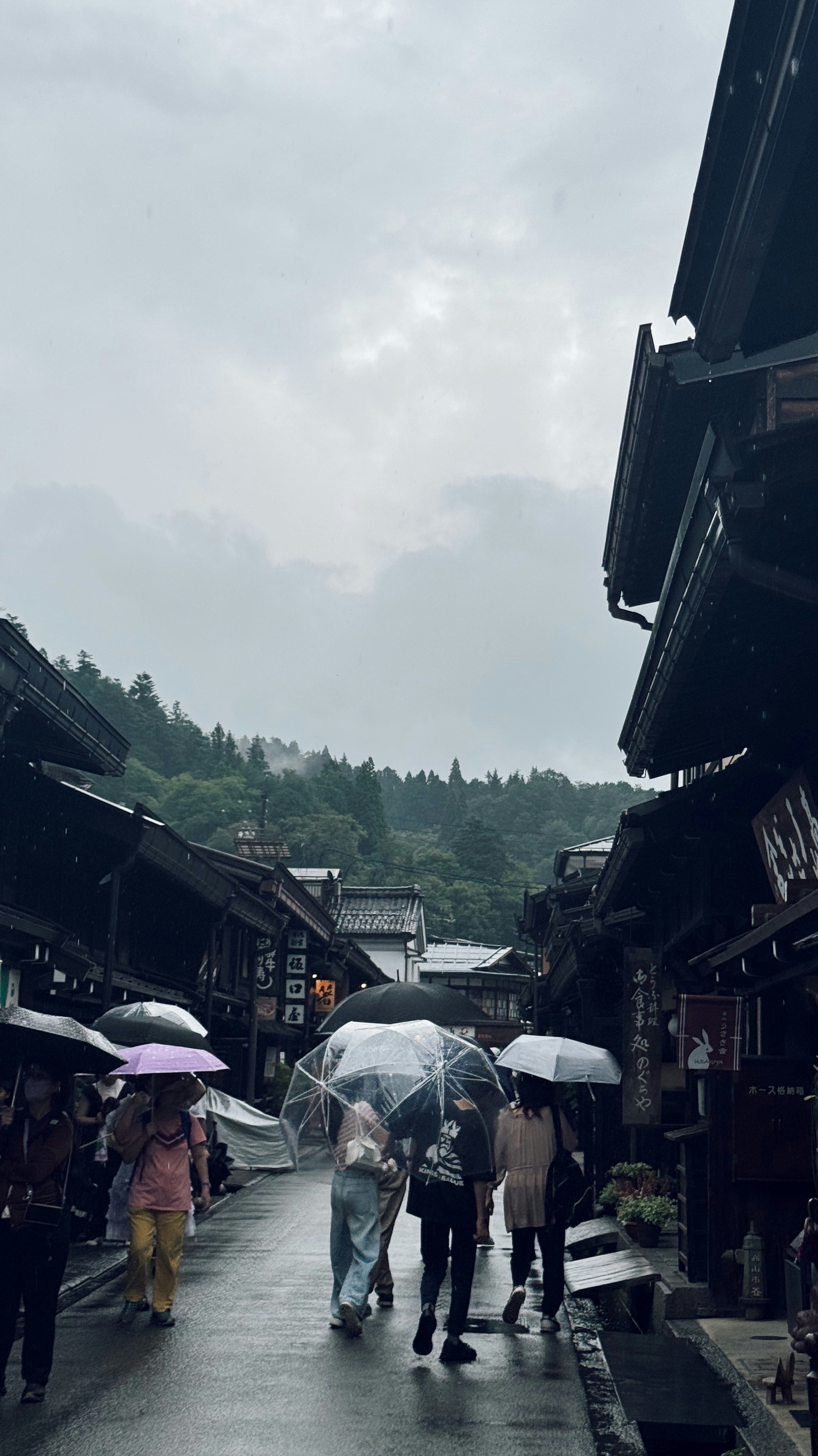Whispers of Rain in a Timeless Town