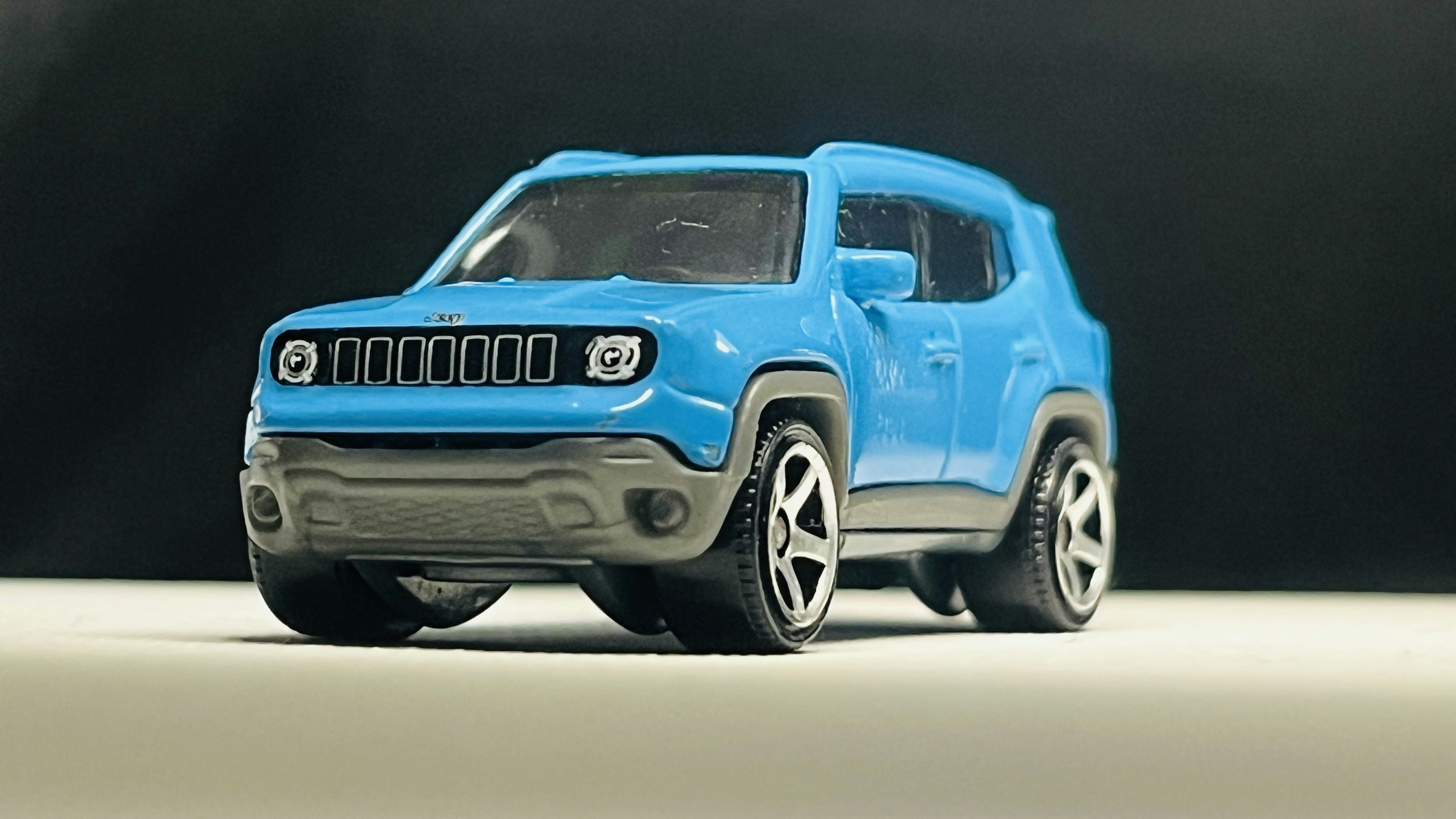 Miniature Marvel: The Blue Jeep Renegade