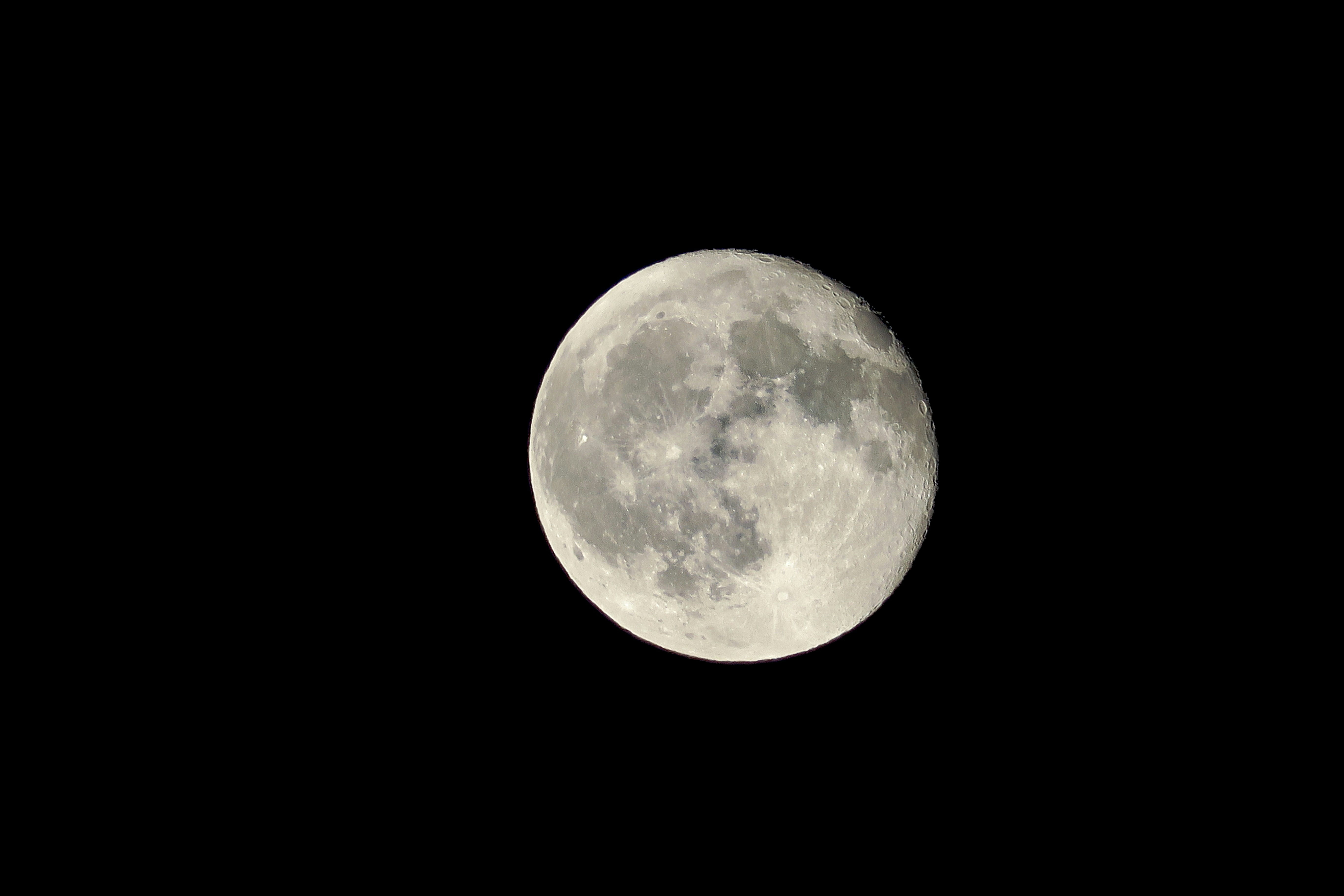 Lunar Luminescence: A Celestial Portrait
