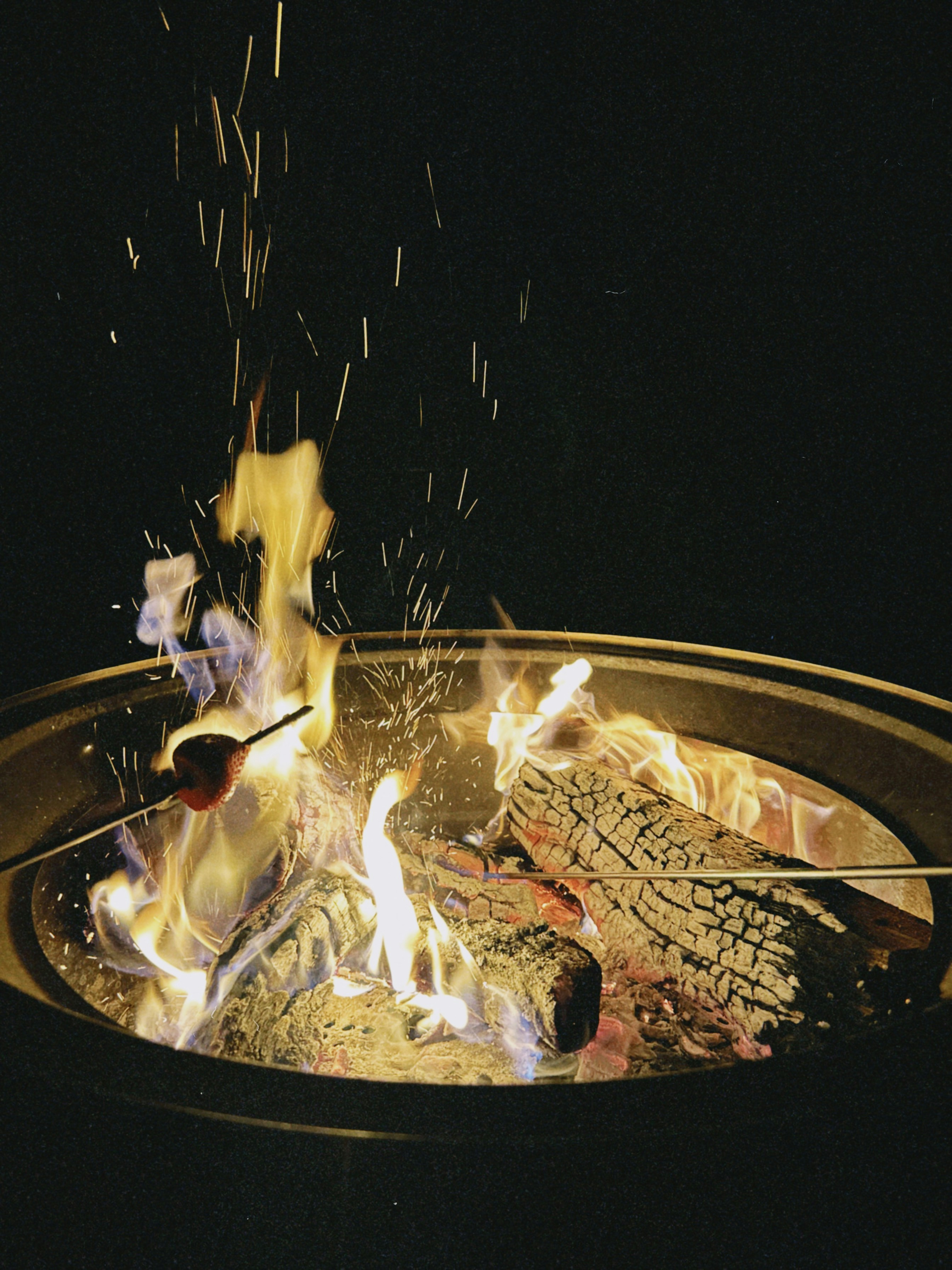 Embers of Togetherness: A Night by the Fire