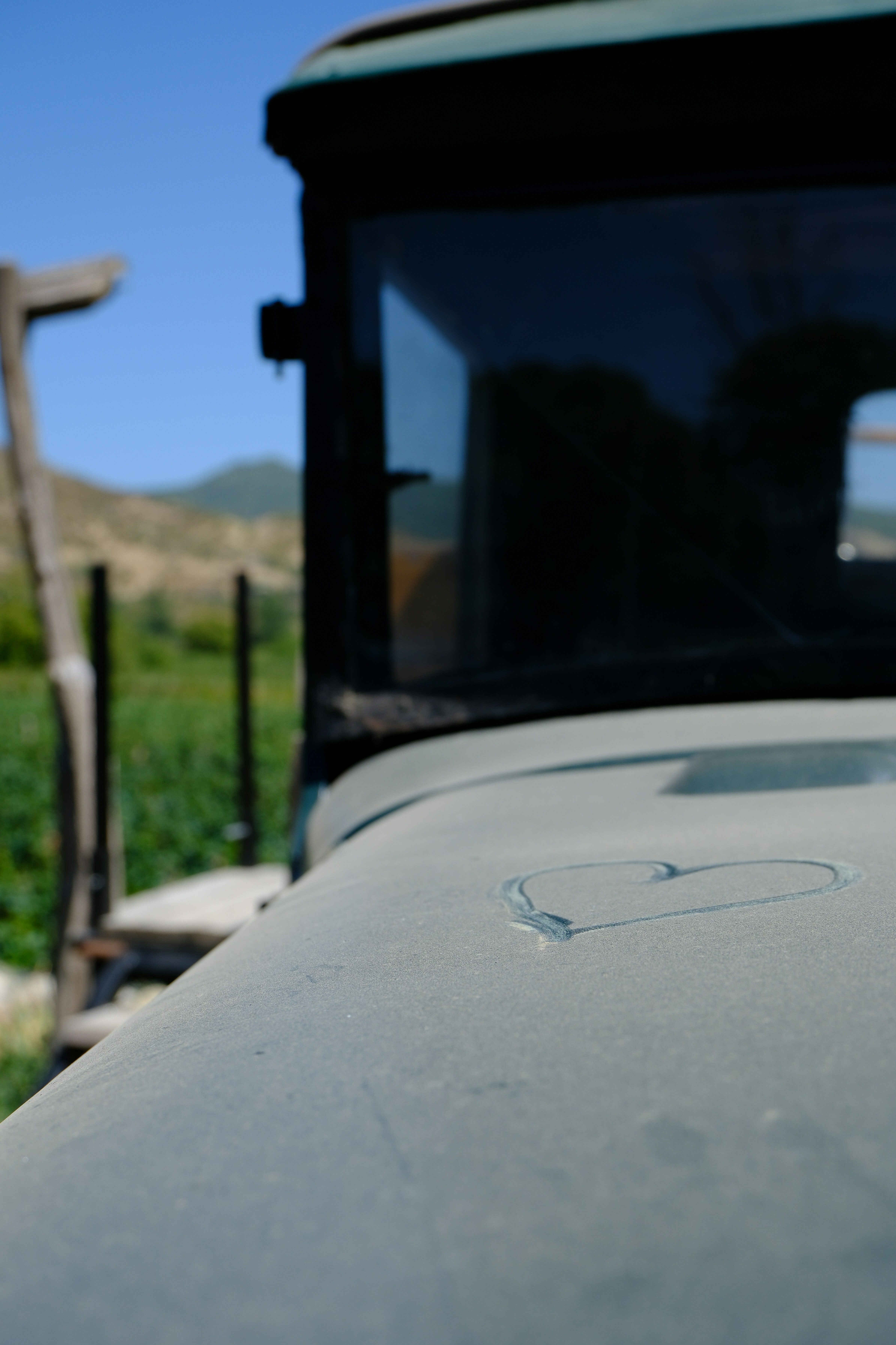 Front Hood Mark at the Farmstead Ford