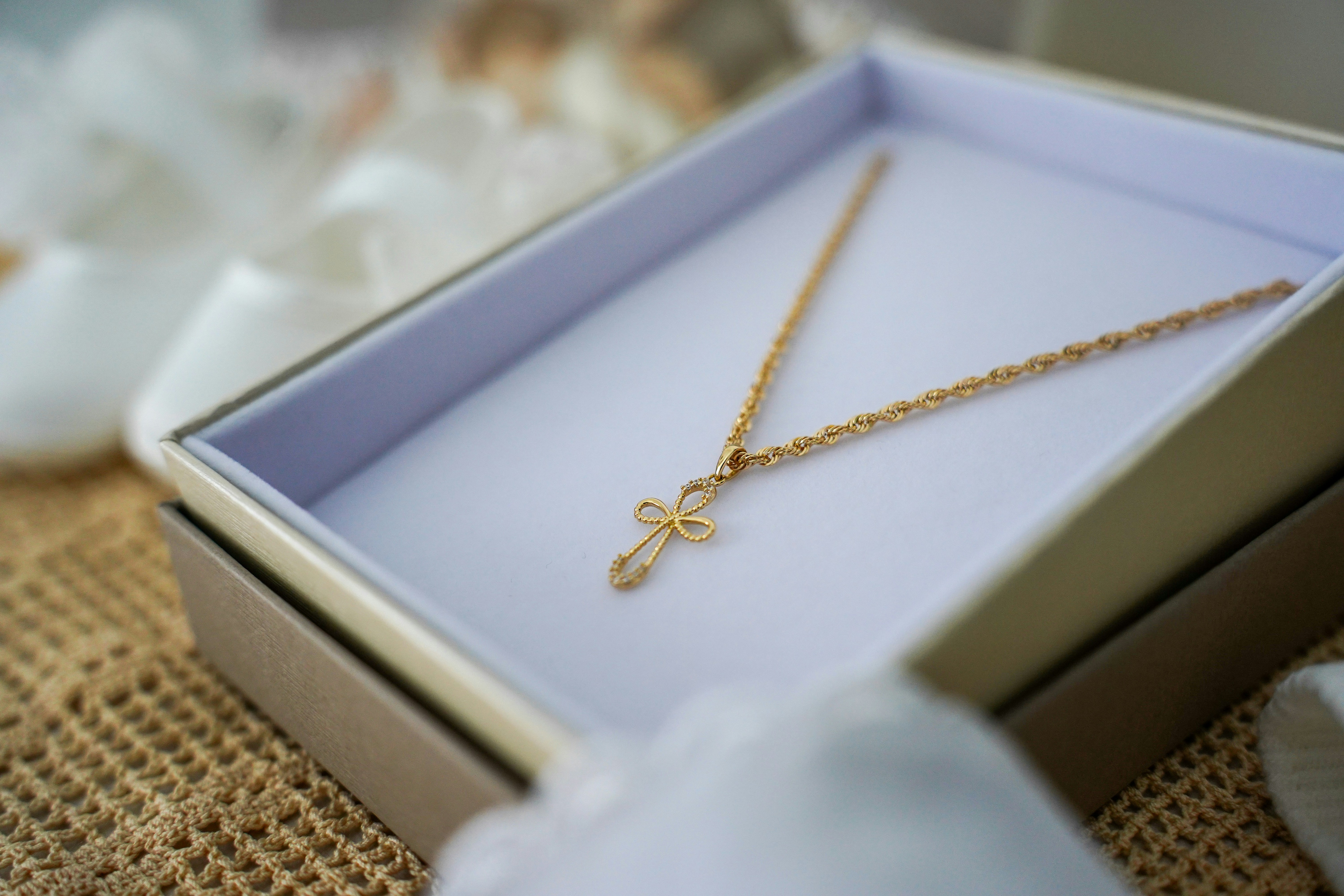 Elegance Encased: A Golden Keepsake
