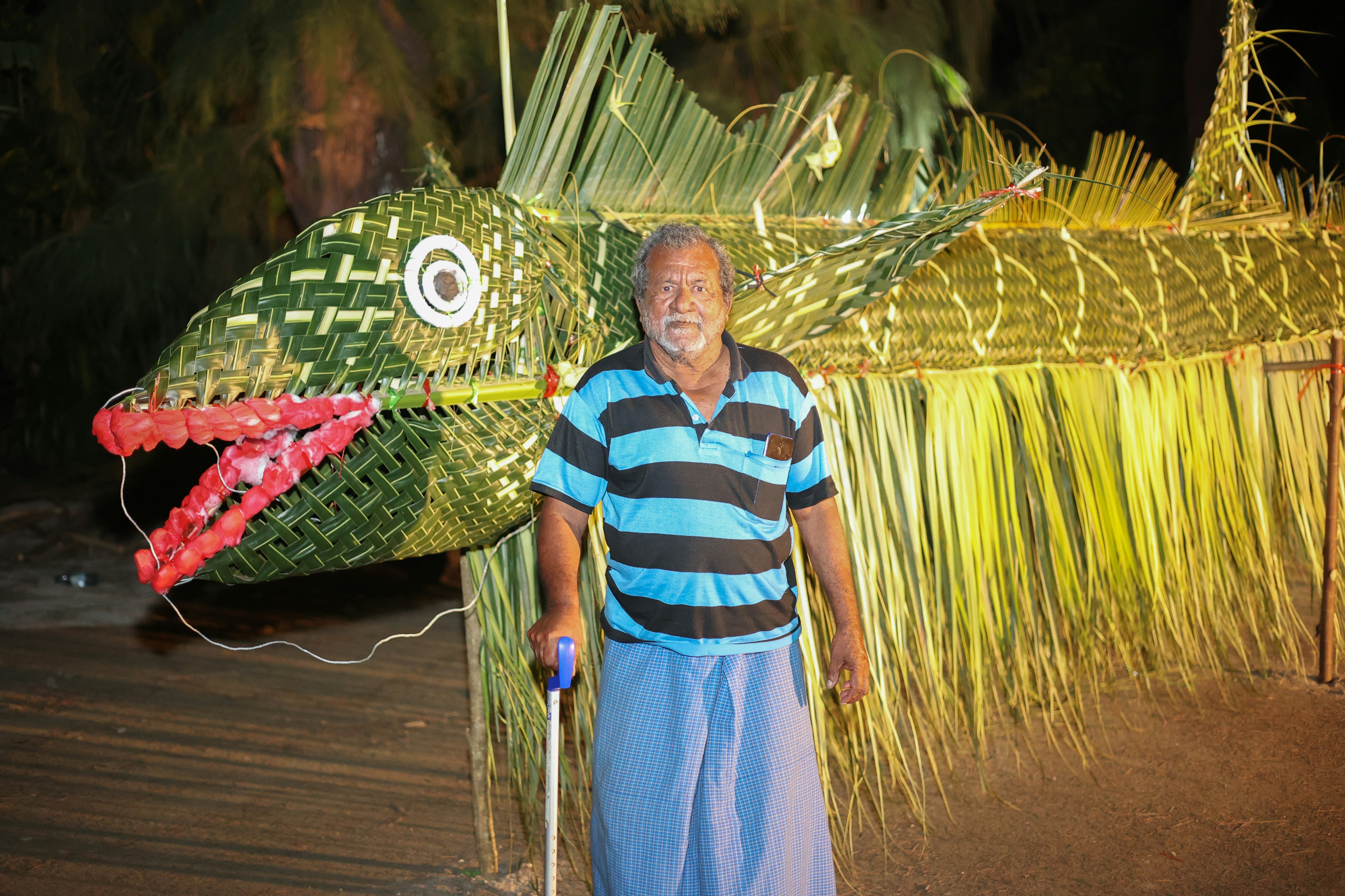 Crafting Legends: The Art of Traditional Fish Weaving
