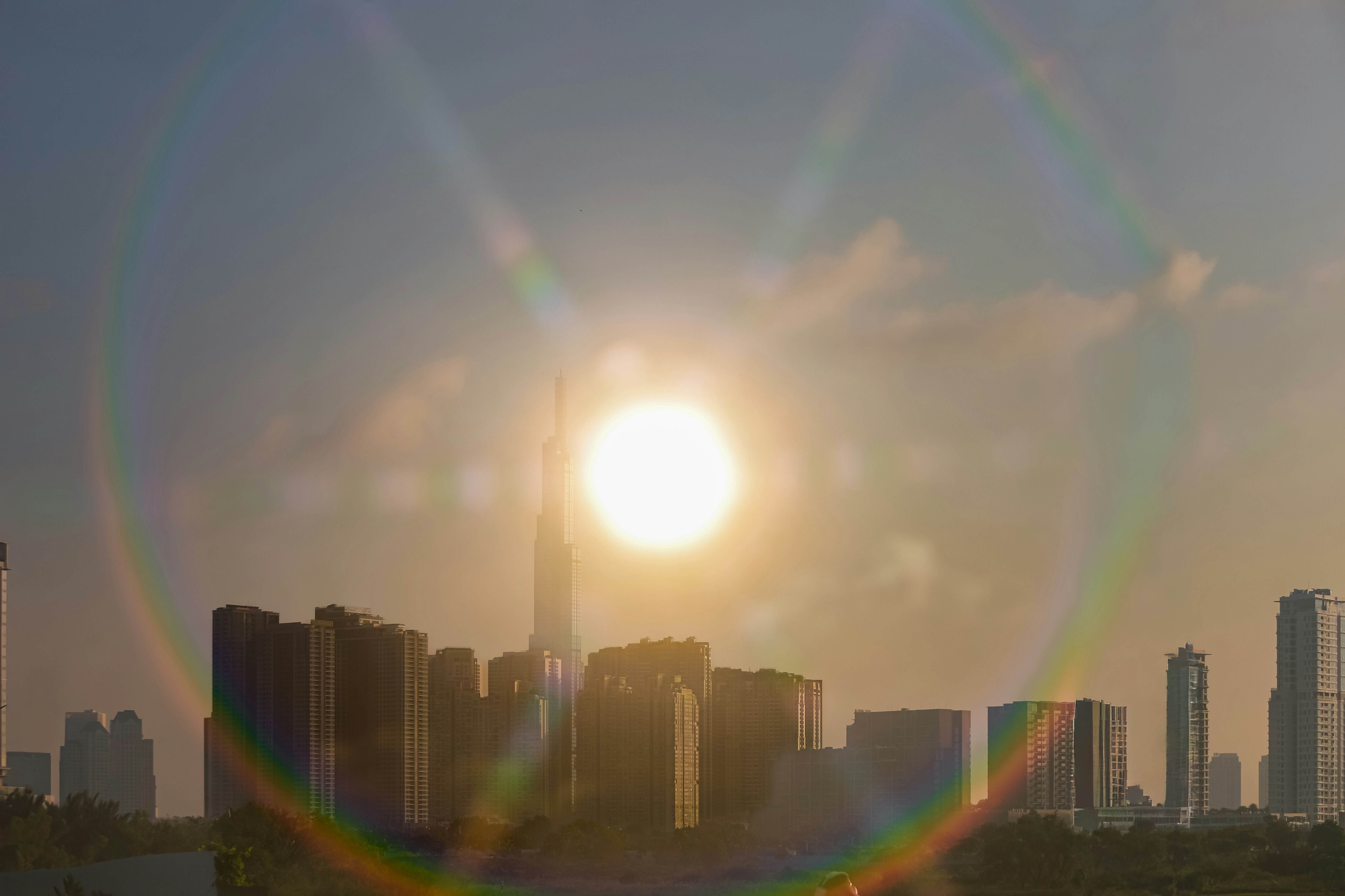 Urban Dawn: A Dance of Light and Shadows