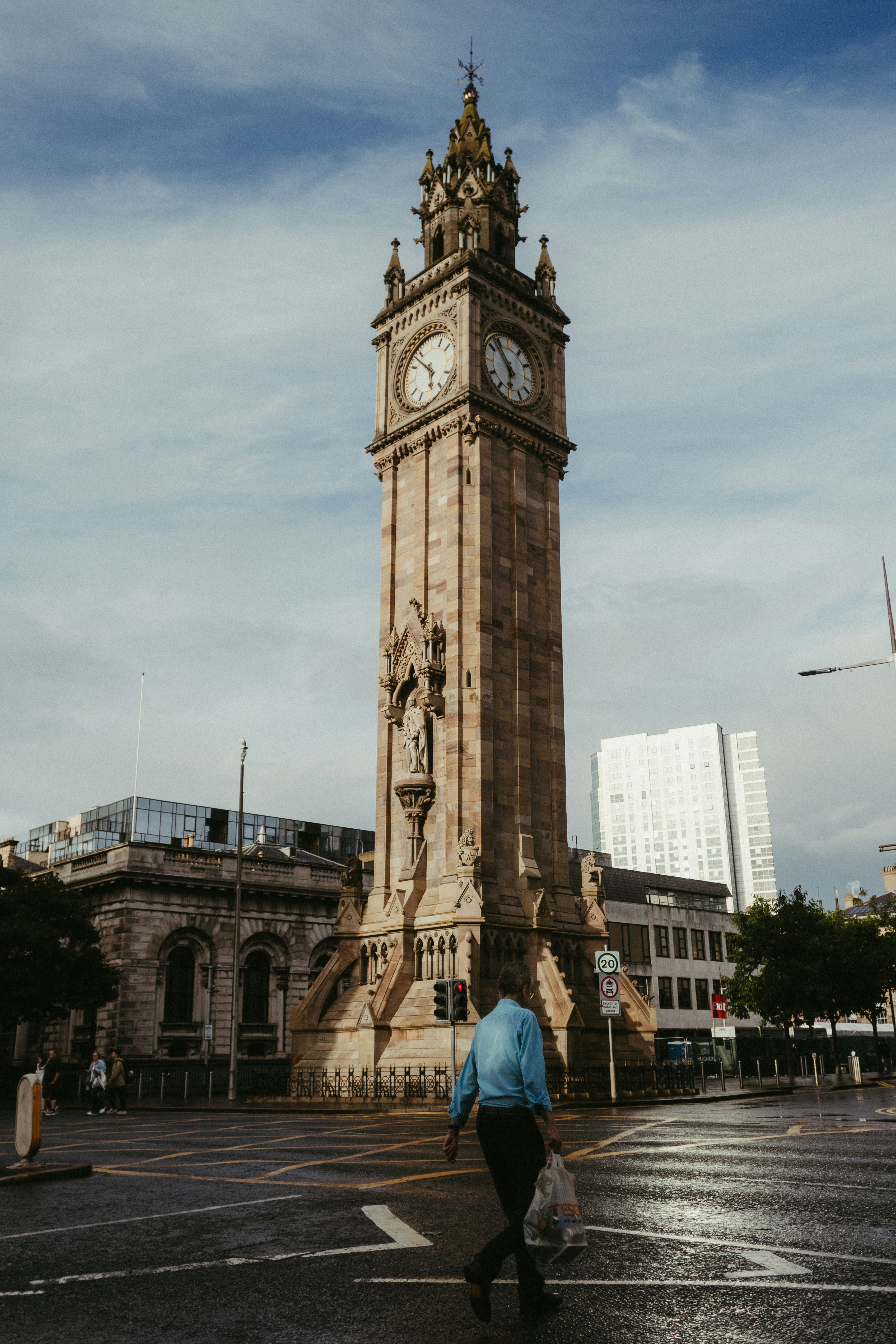 Timeless Elegance: The Clock Tower's Silent Watch