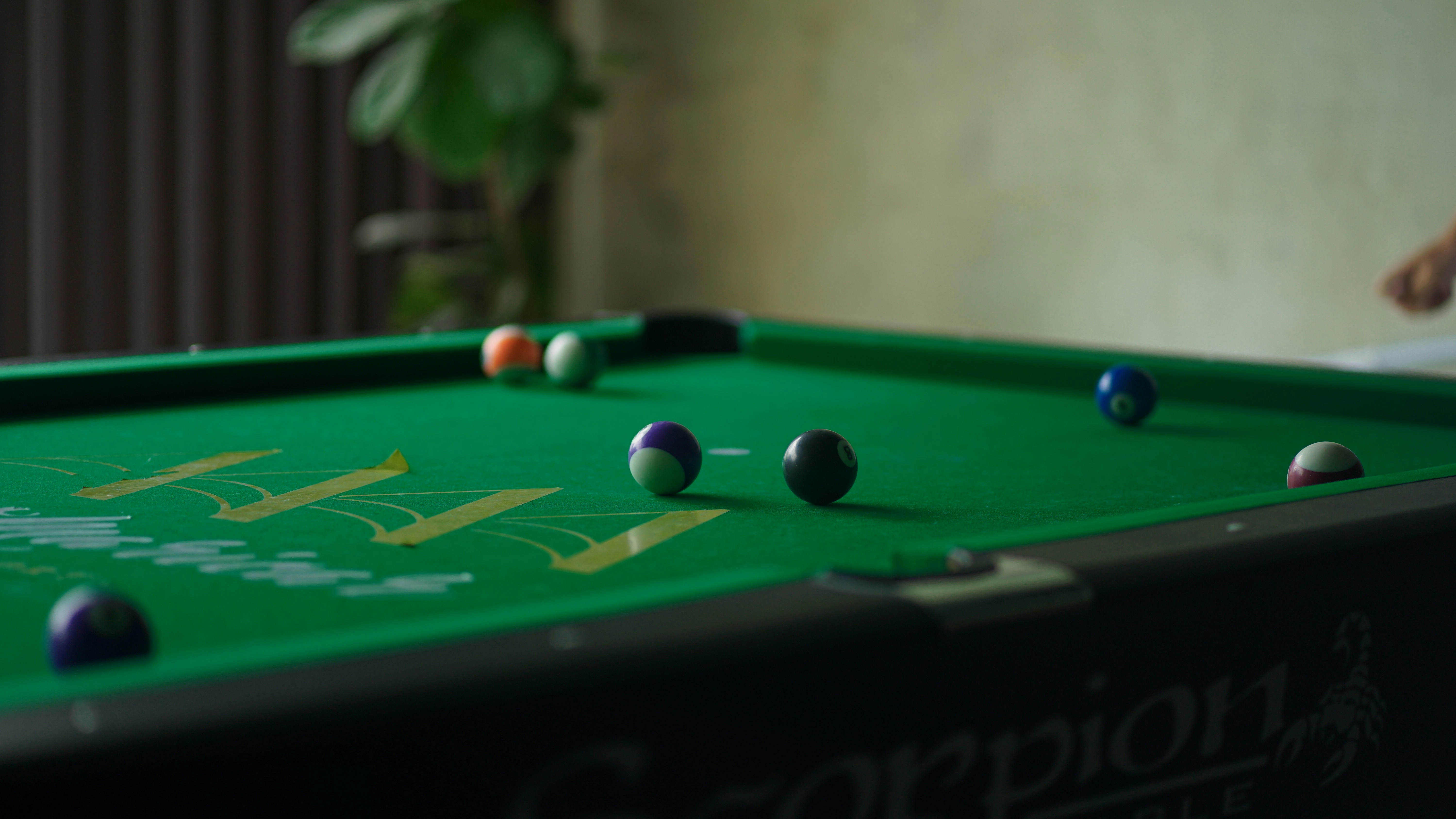 The Subtle Dance of Pool Balls