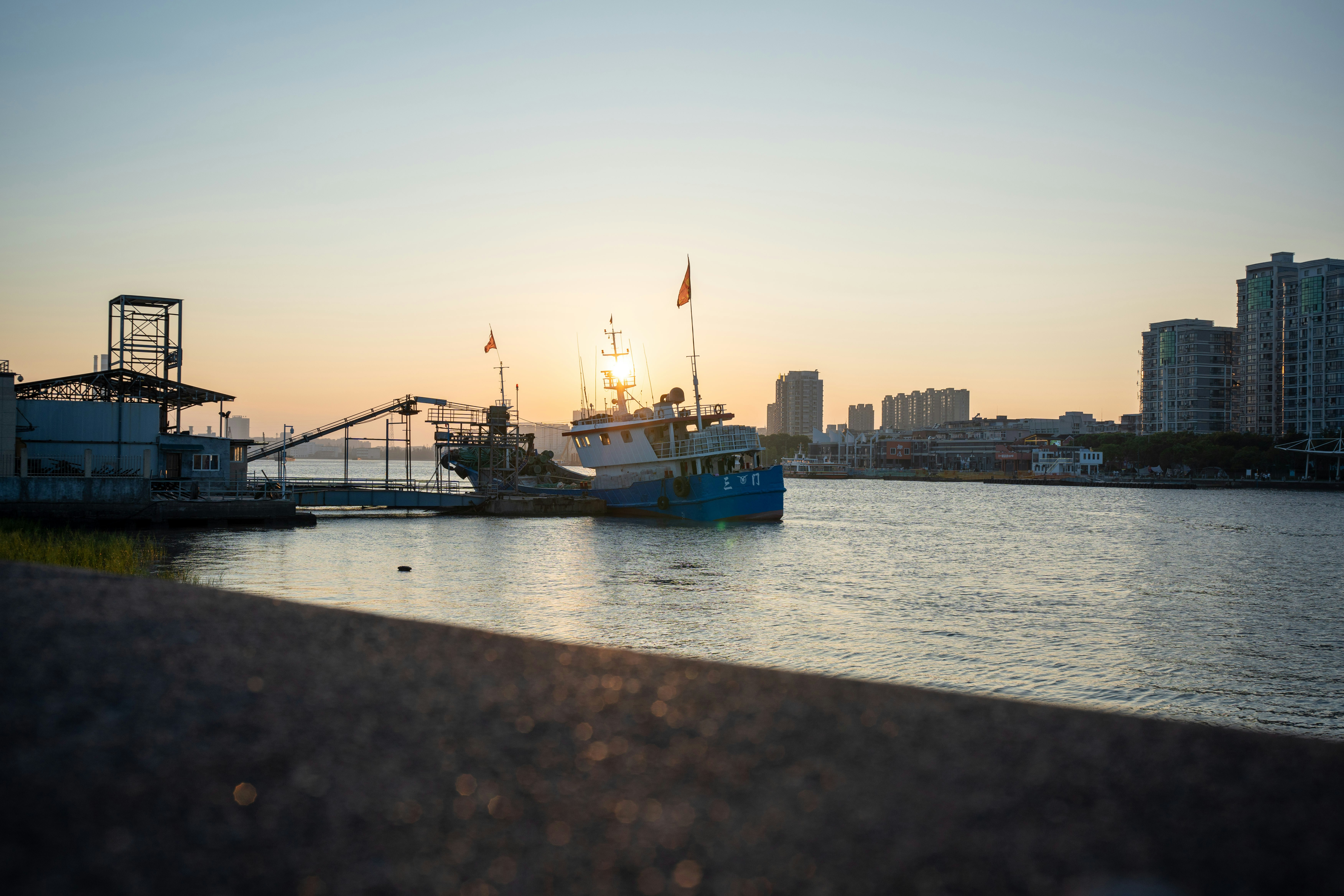 Harbor Serenity at Dusk