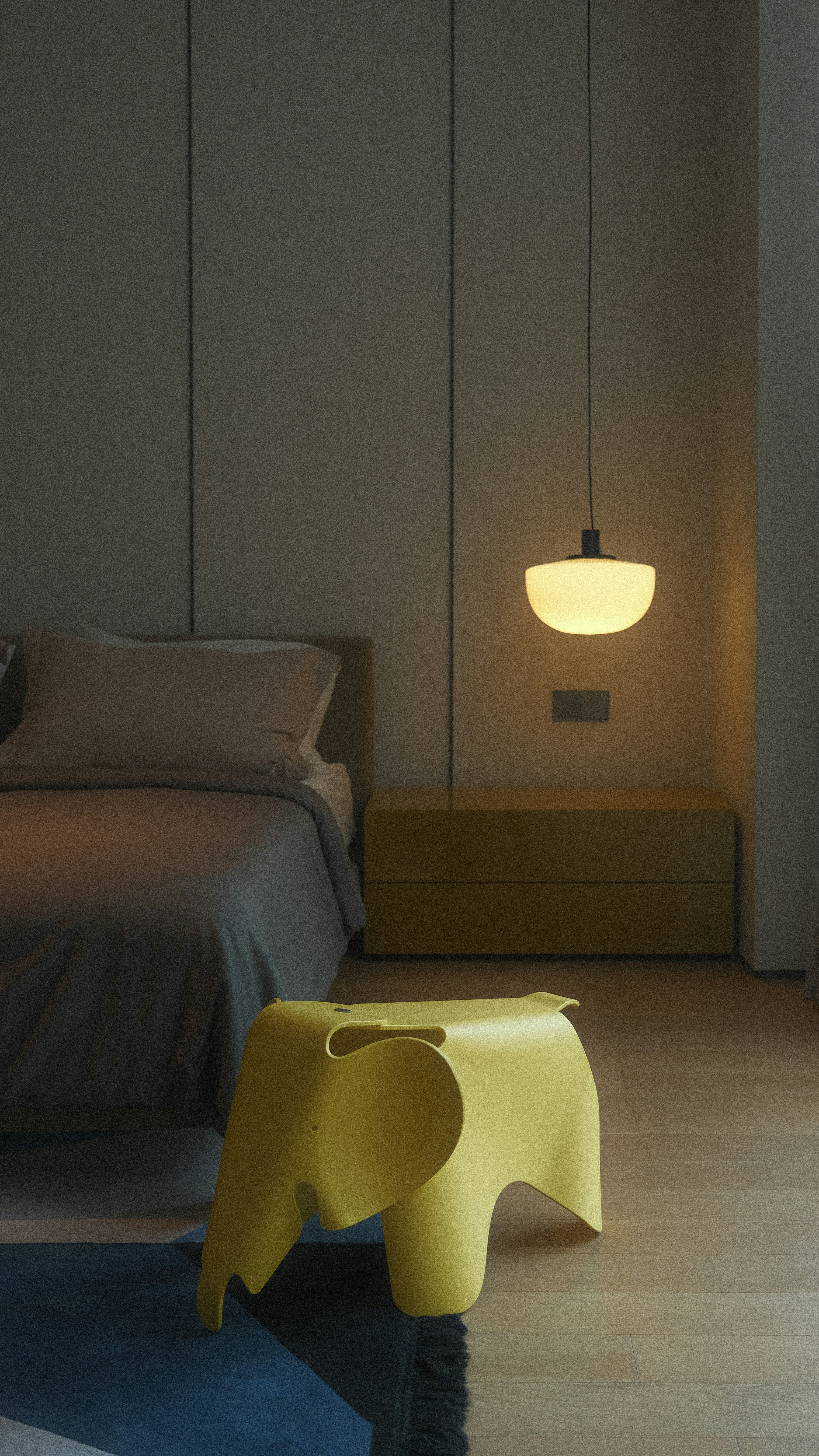 Whimsical Serenity: A Playful Touch in Modern Design