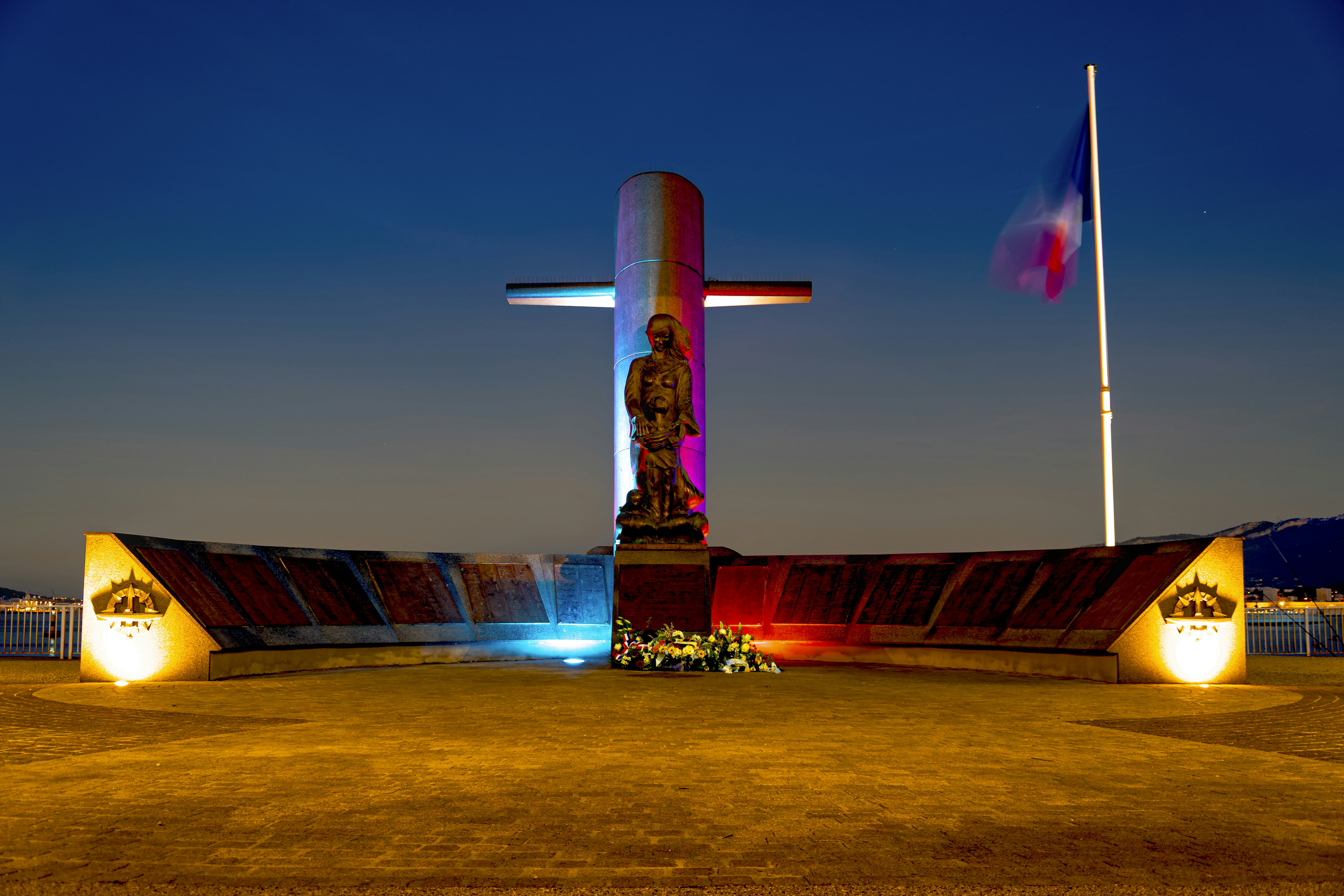 Tribute to Valor: A Nighttime Remembrance