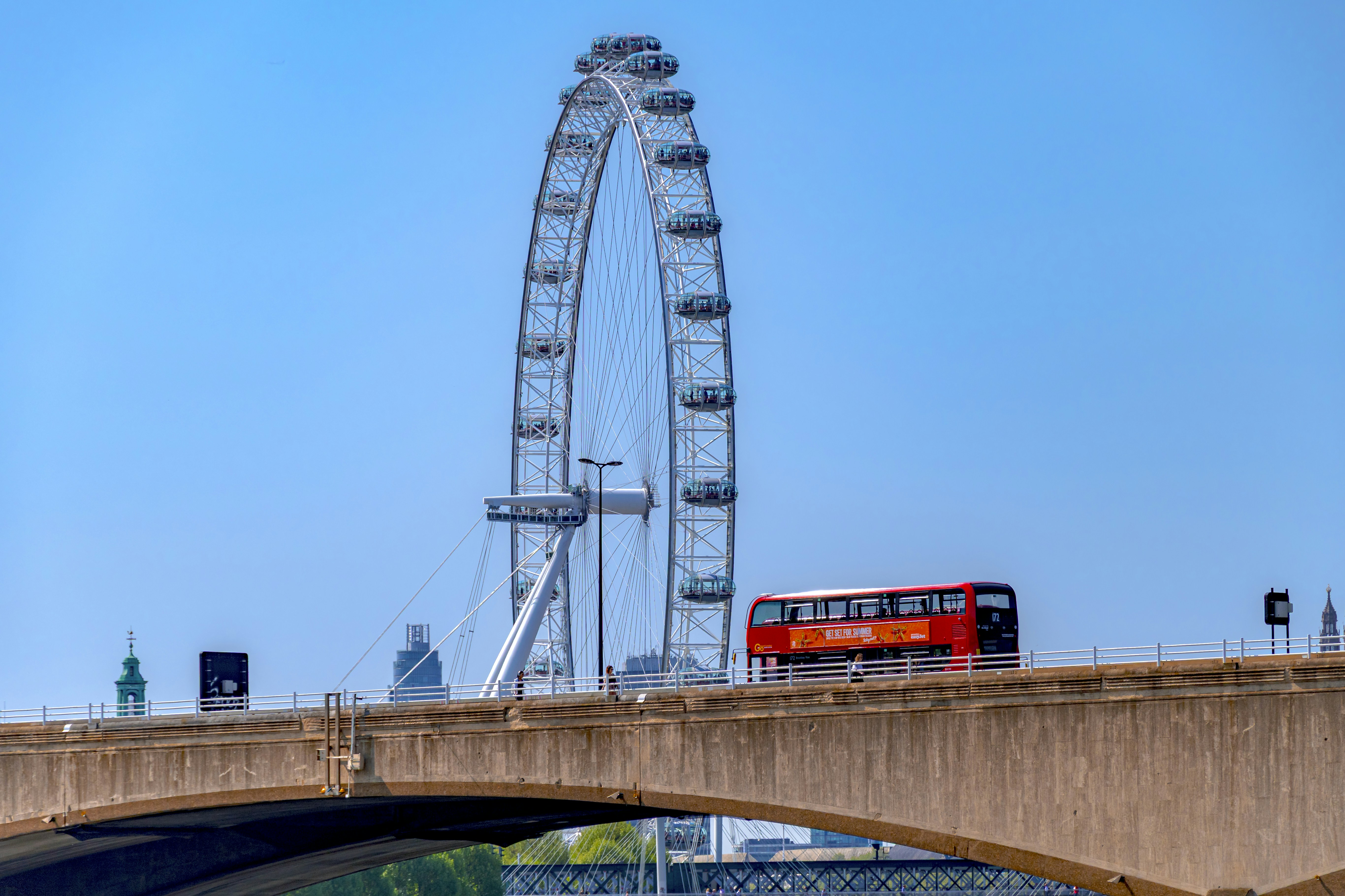 London eye and red bus on bridge photo – Free City Image on Unsplash