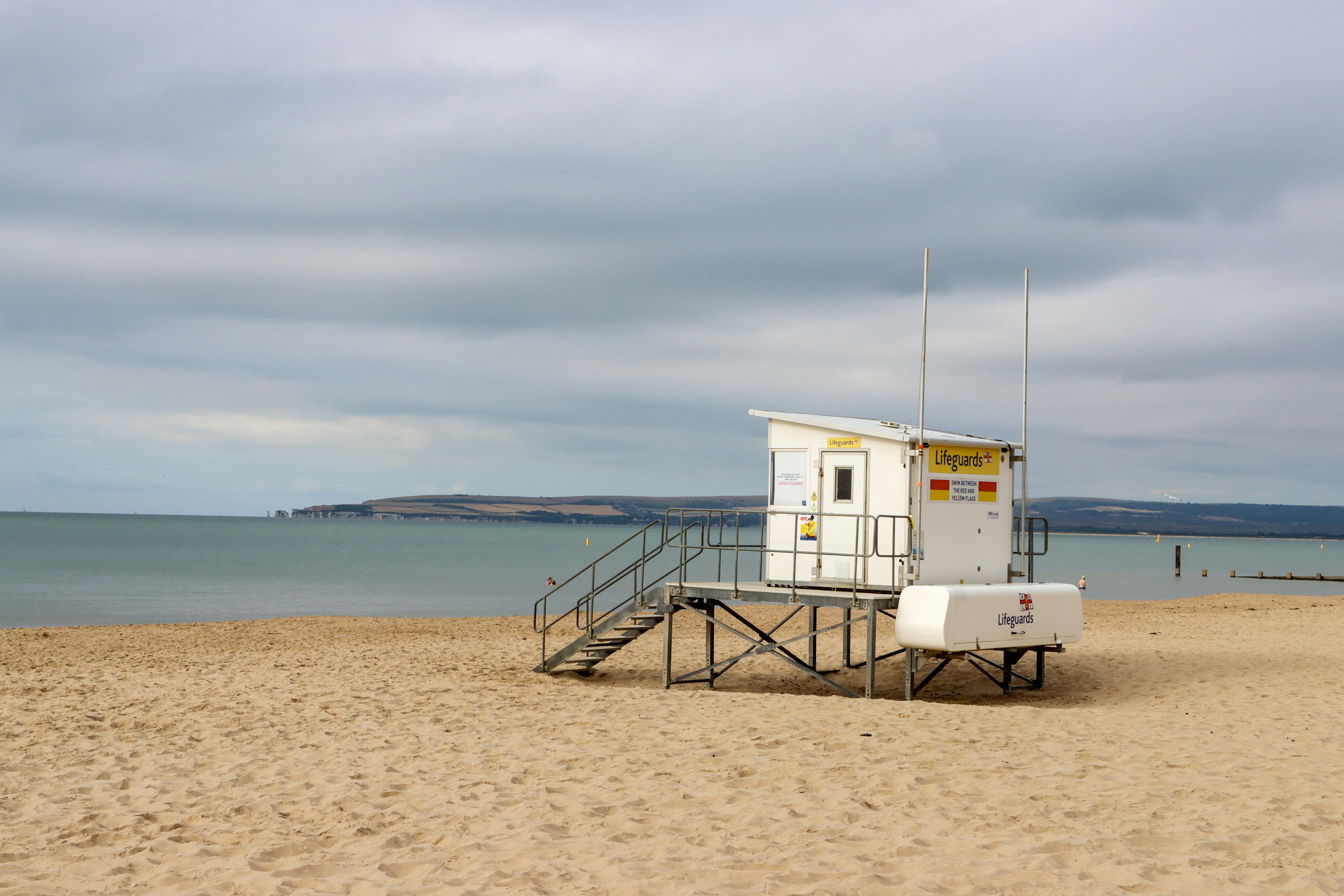 Coastal Sentinel: The Lifeguard's Watch