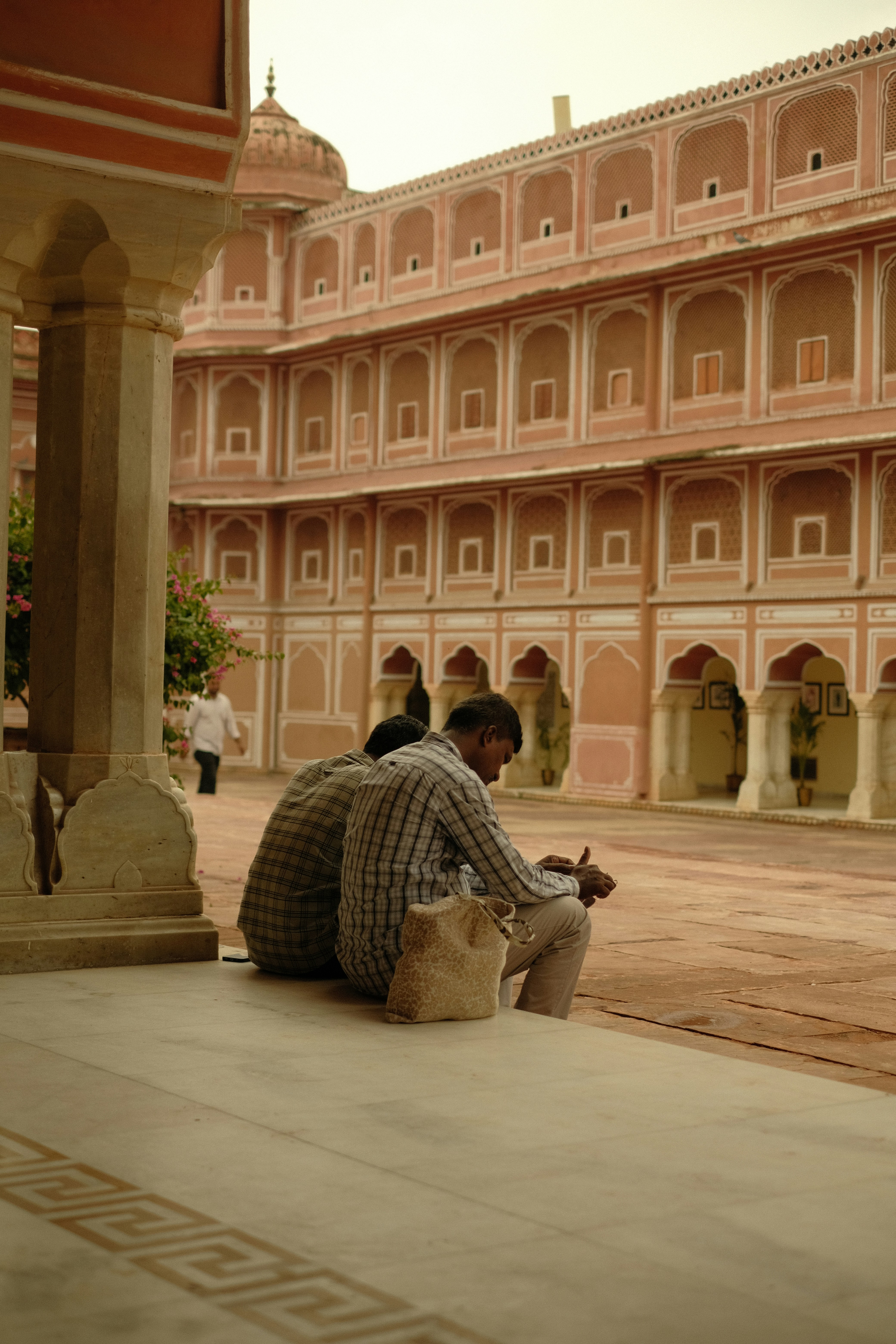 Quiet Moments in a Timeless Courtyard