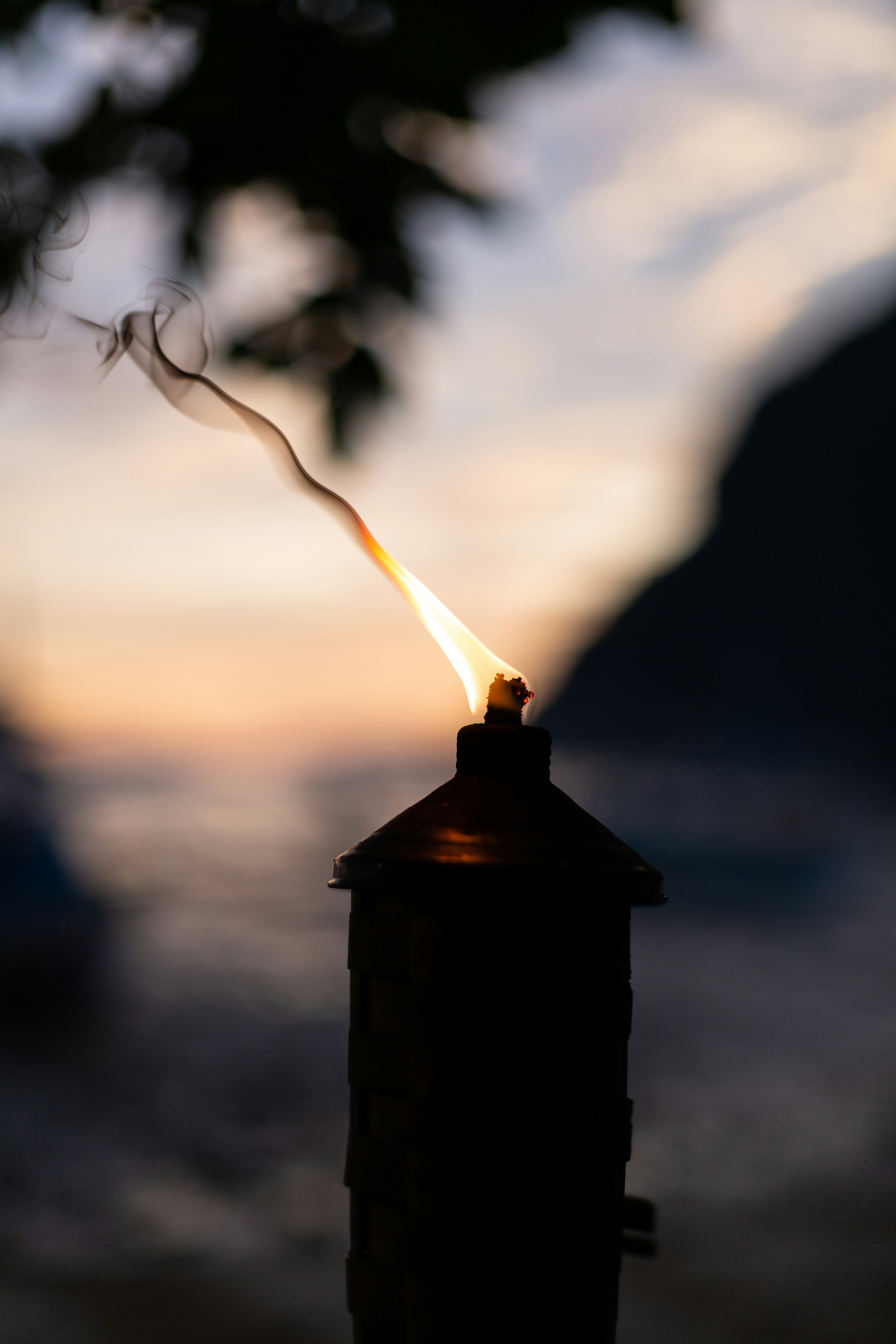 Flame's Whisper at Dusk
