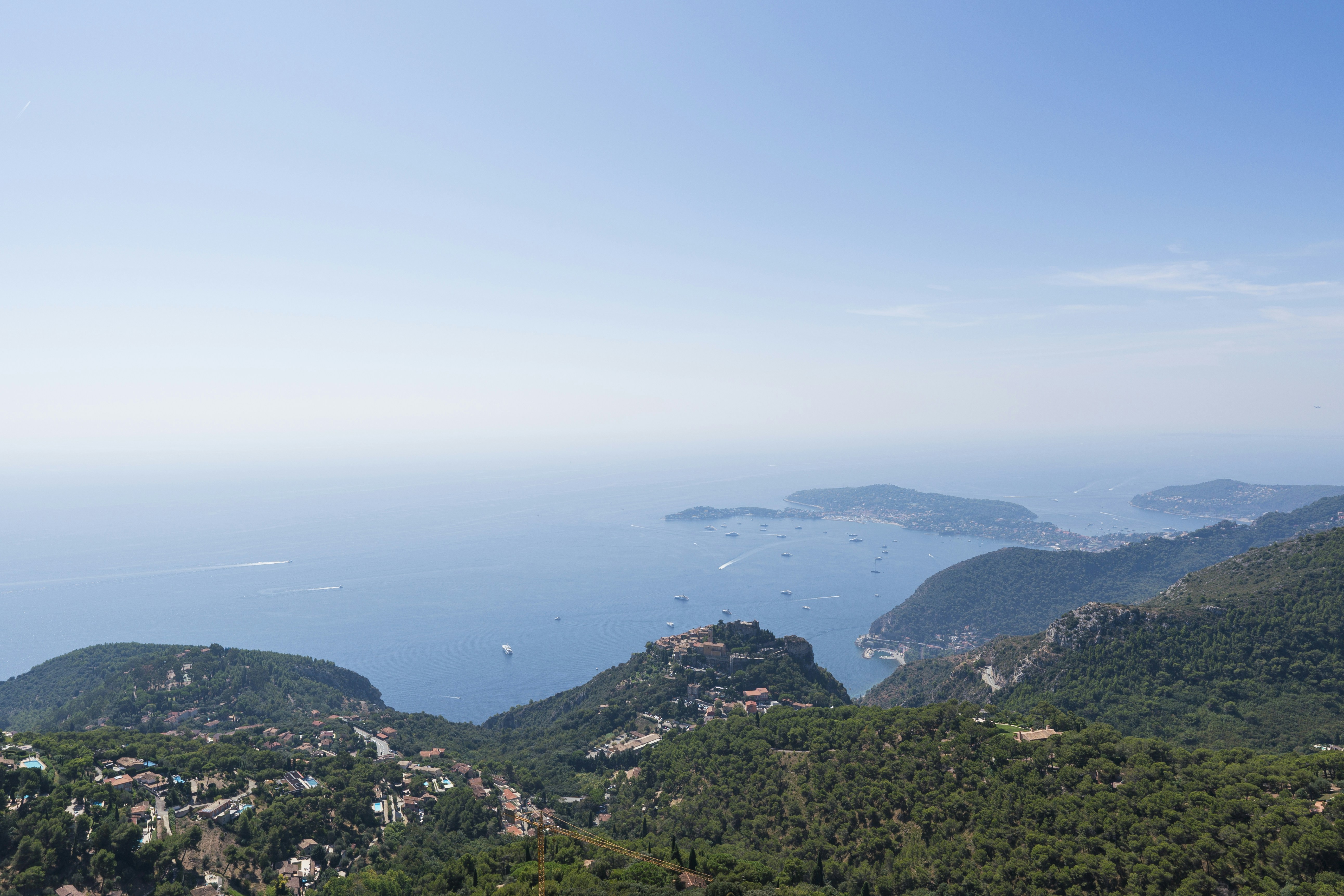 Azure Horizons: A Coastal Vista