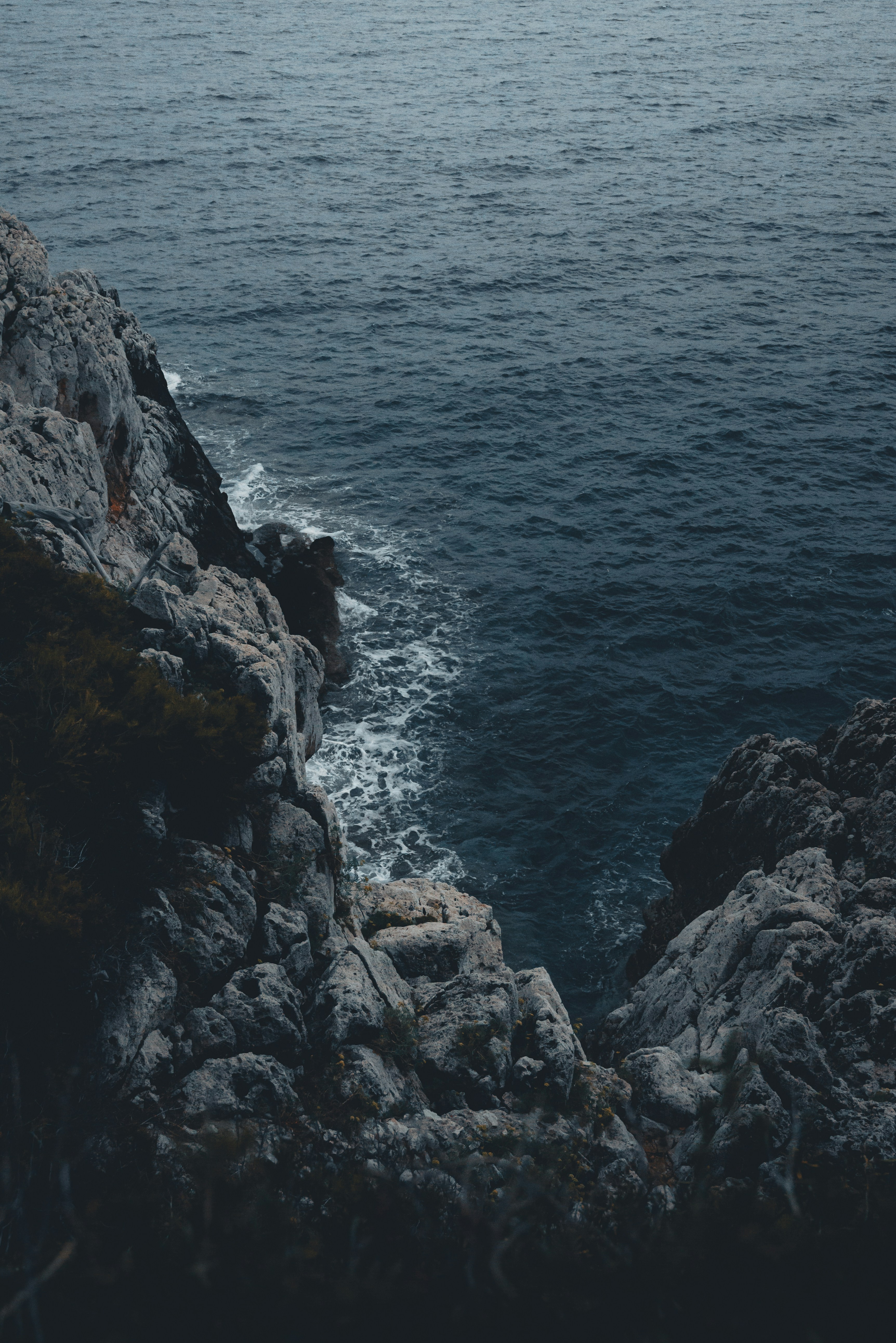Whispers of the Tide: A Rocky Embrace