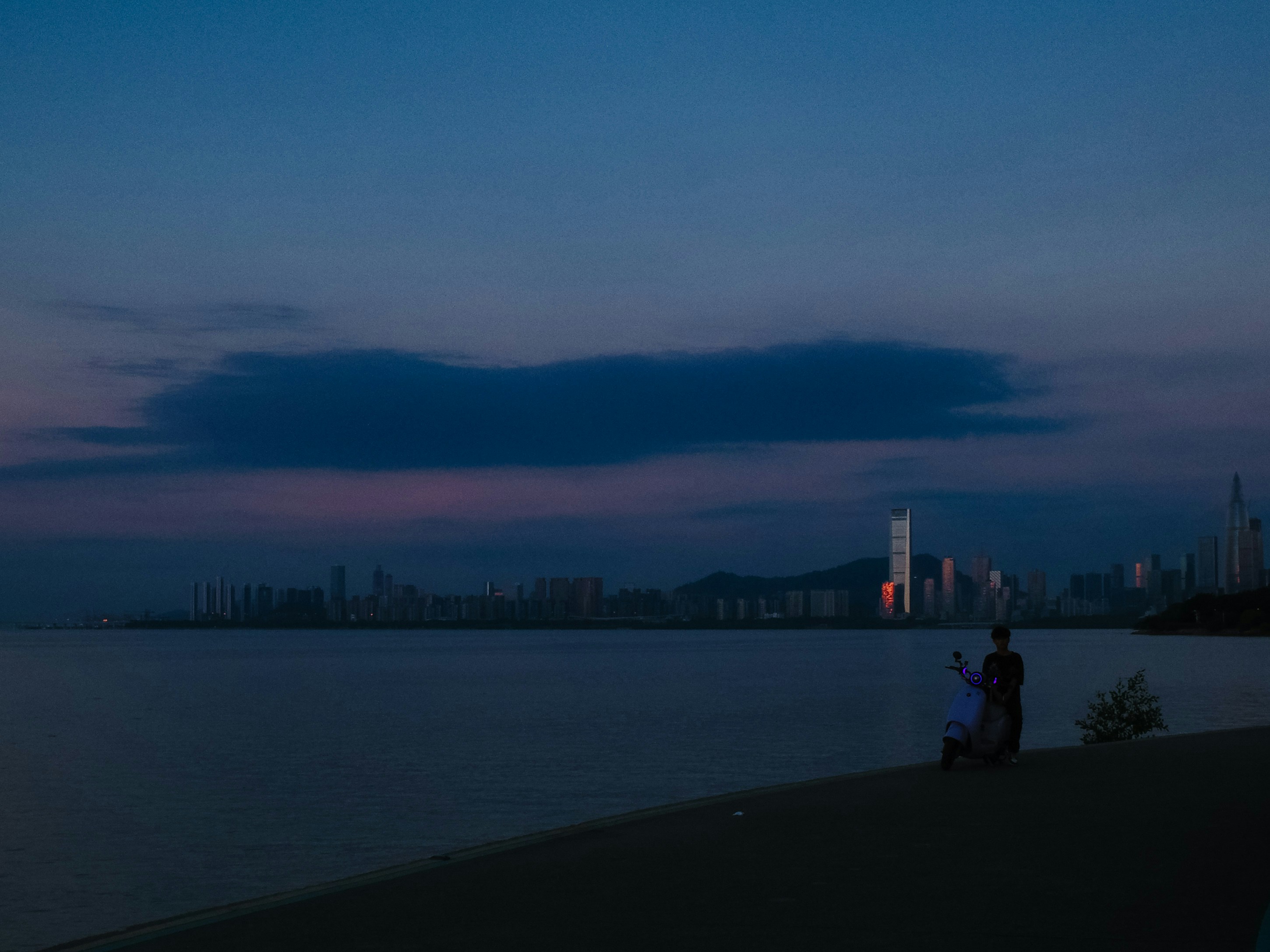 Twilight Reflections: A City Awakens