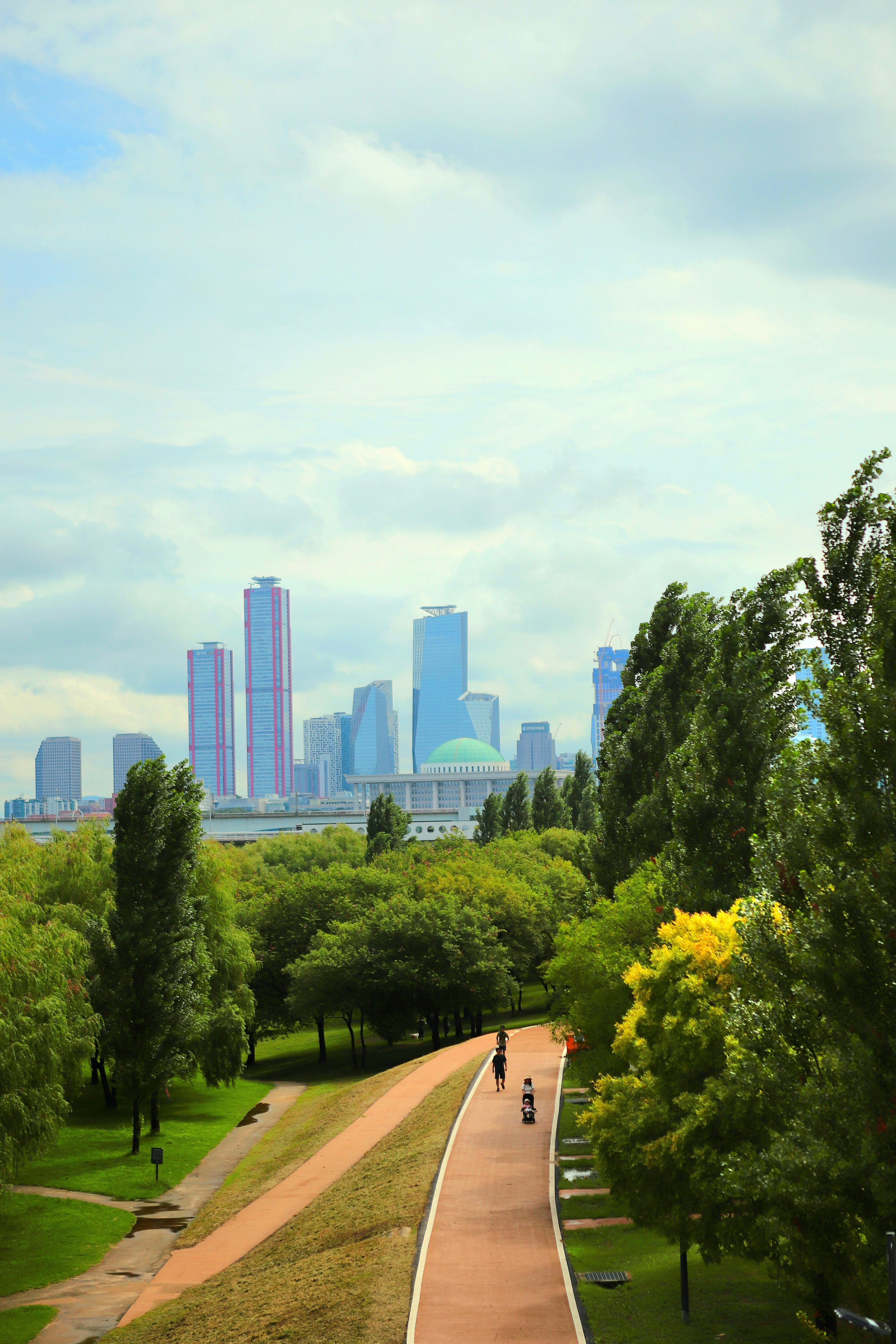 Urban Serenity Amidst Nature's Embrace