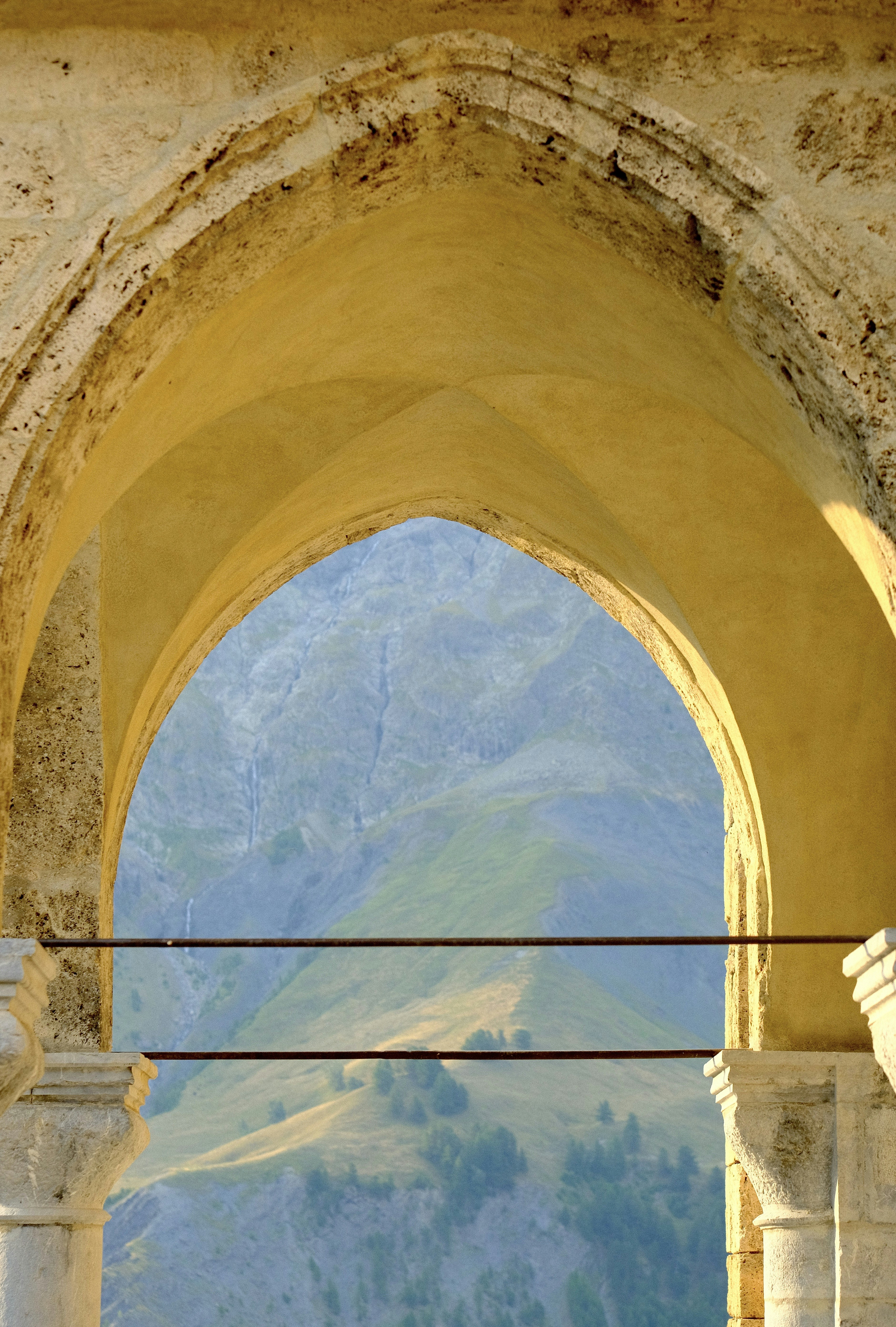 Framing Nature's Canvas: An Architectural Embrace