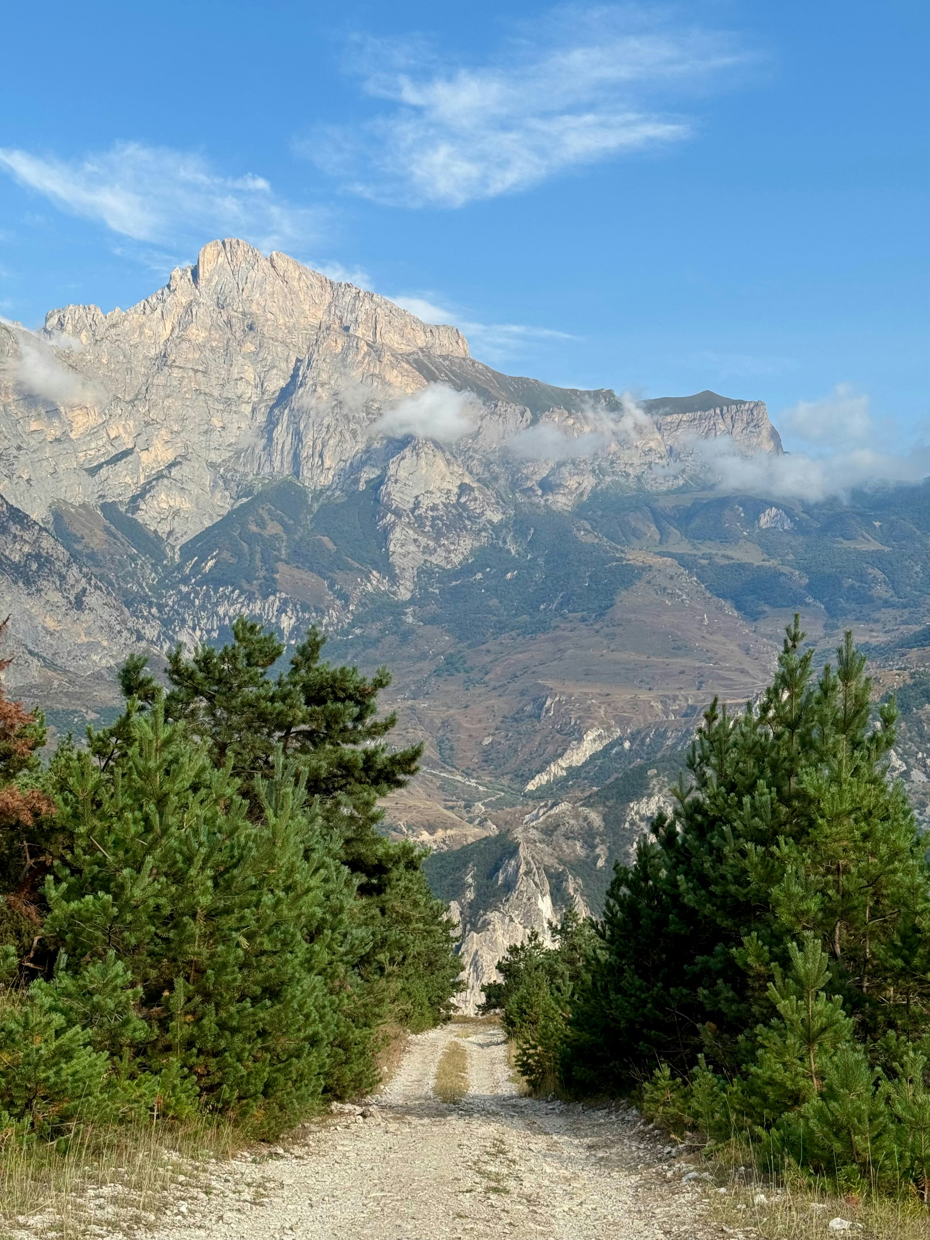 Pathway to the Majestic Peaks