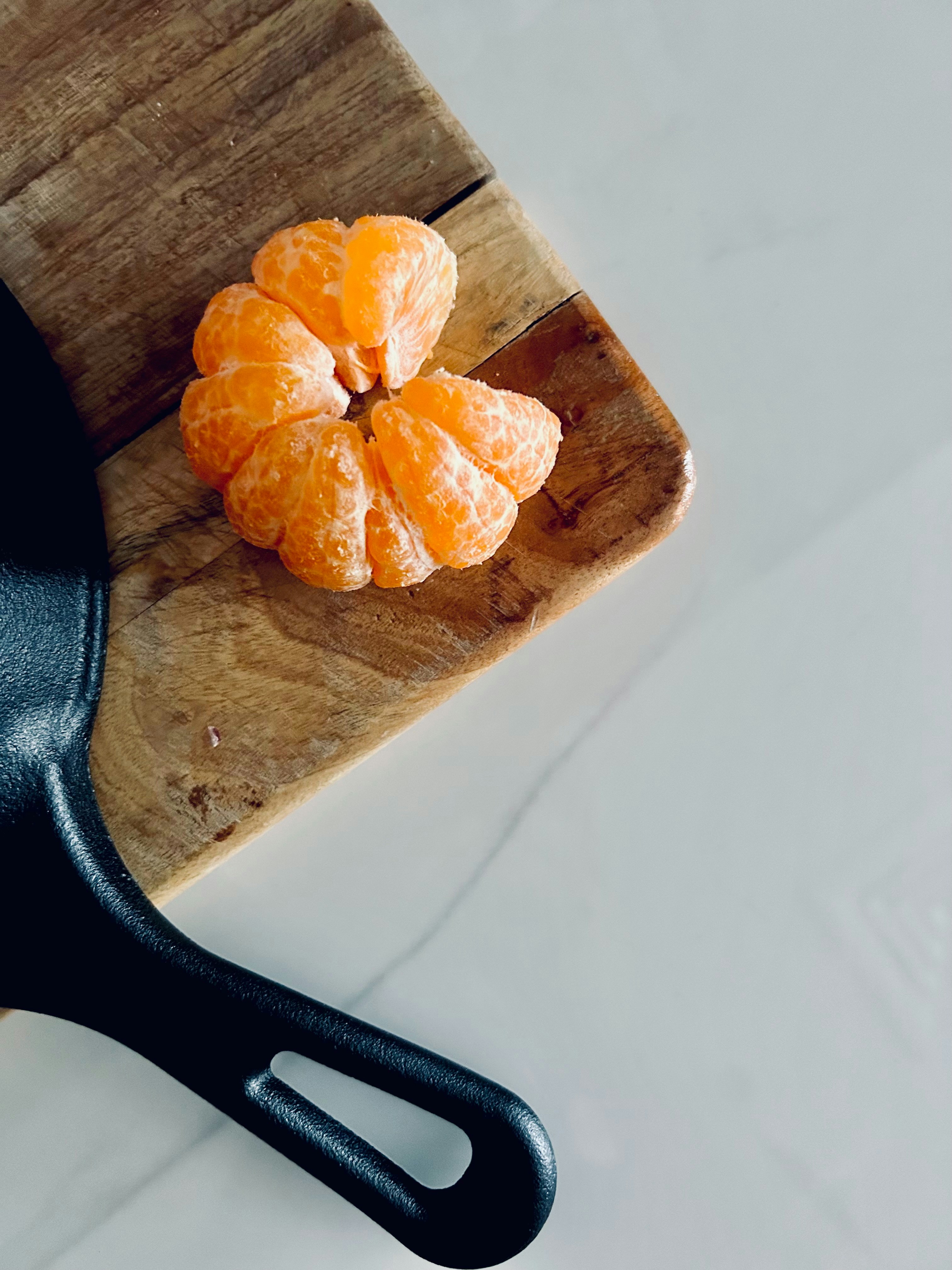 Citrus Harmony on Rustic Wood