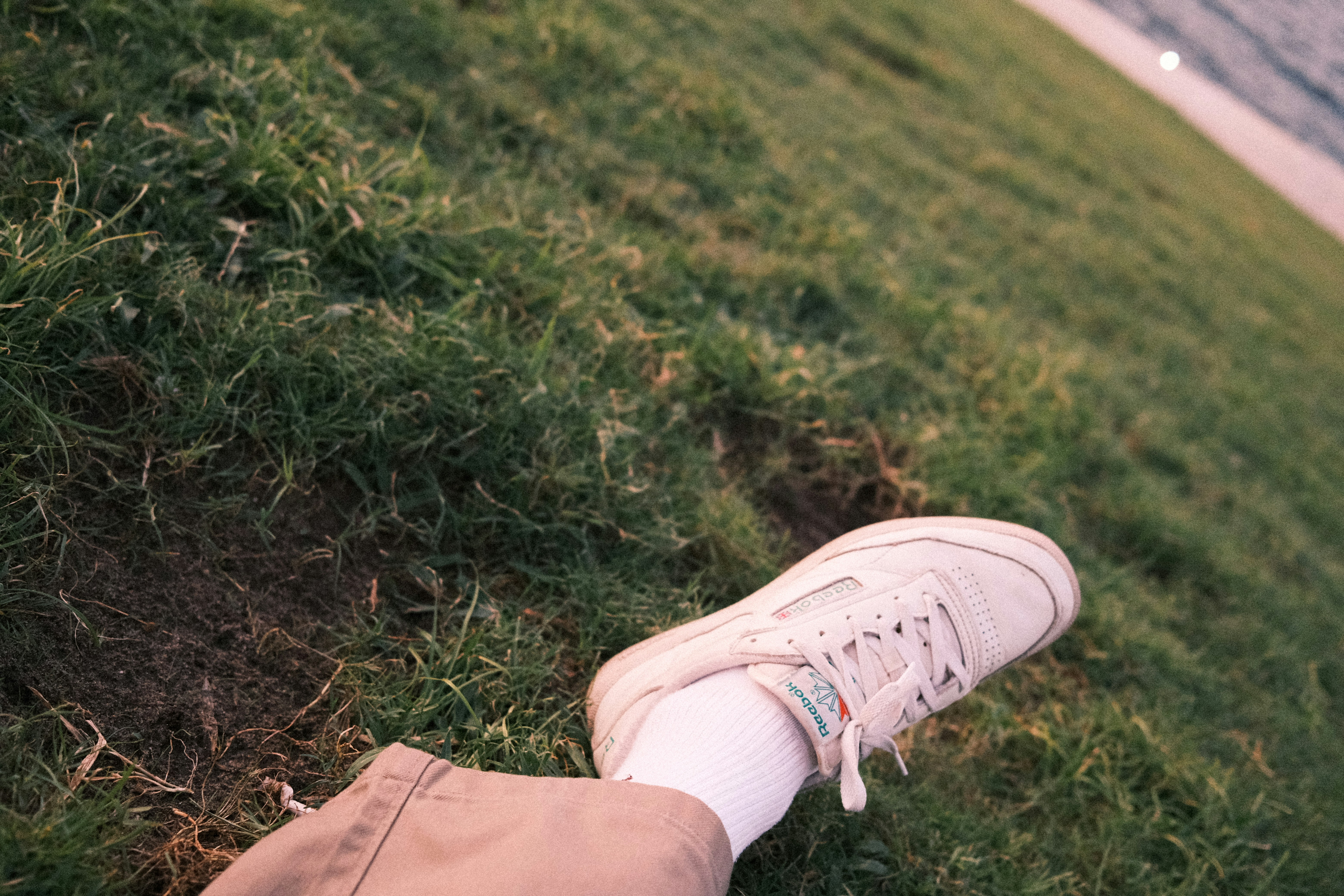 Grounded in Style: A Casual Moment