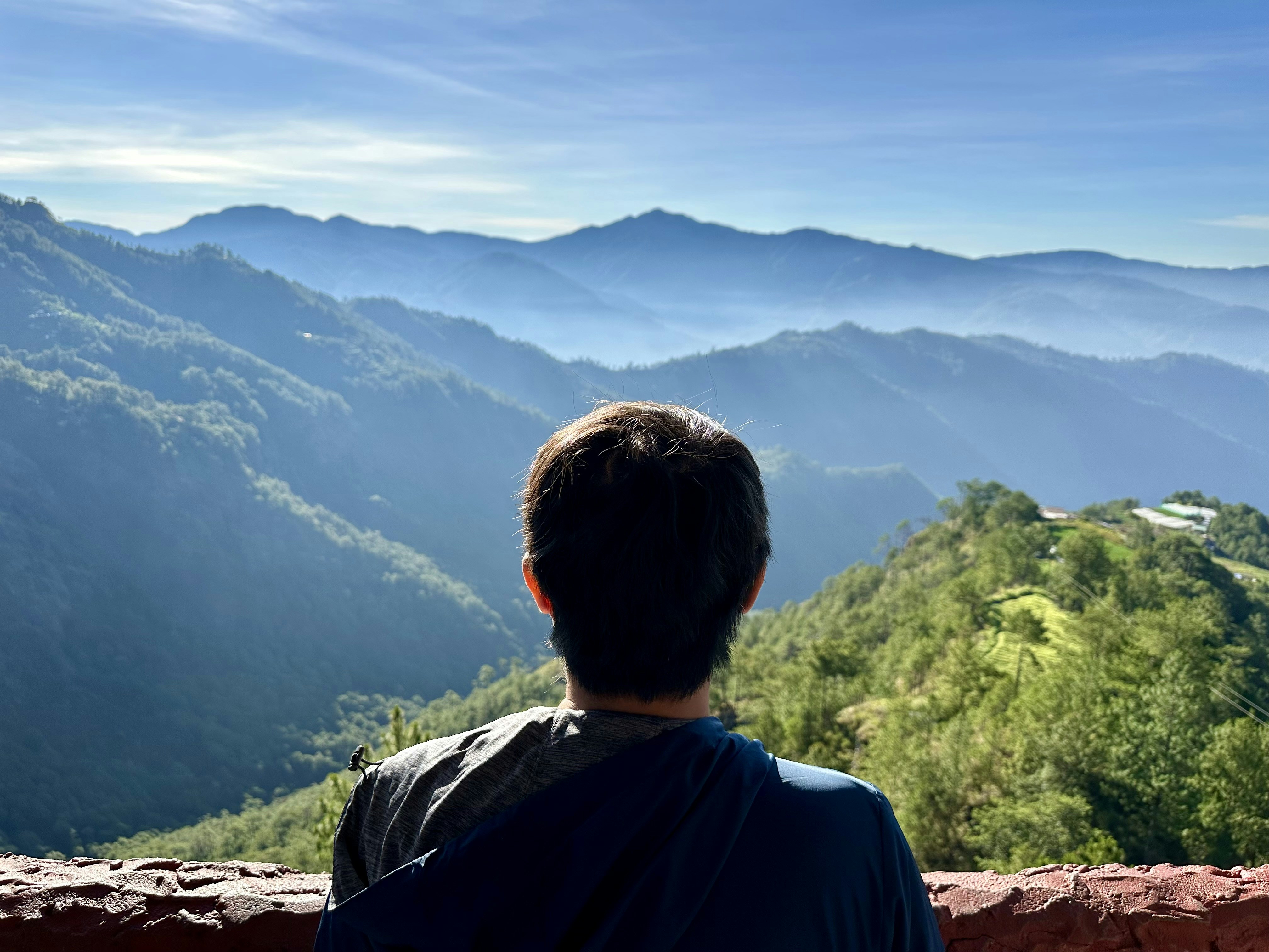 A Journey into the Serene Blue Horizon