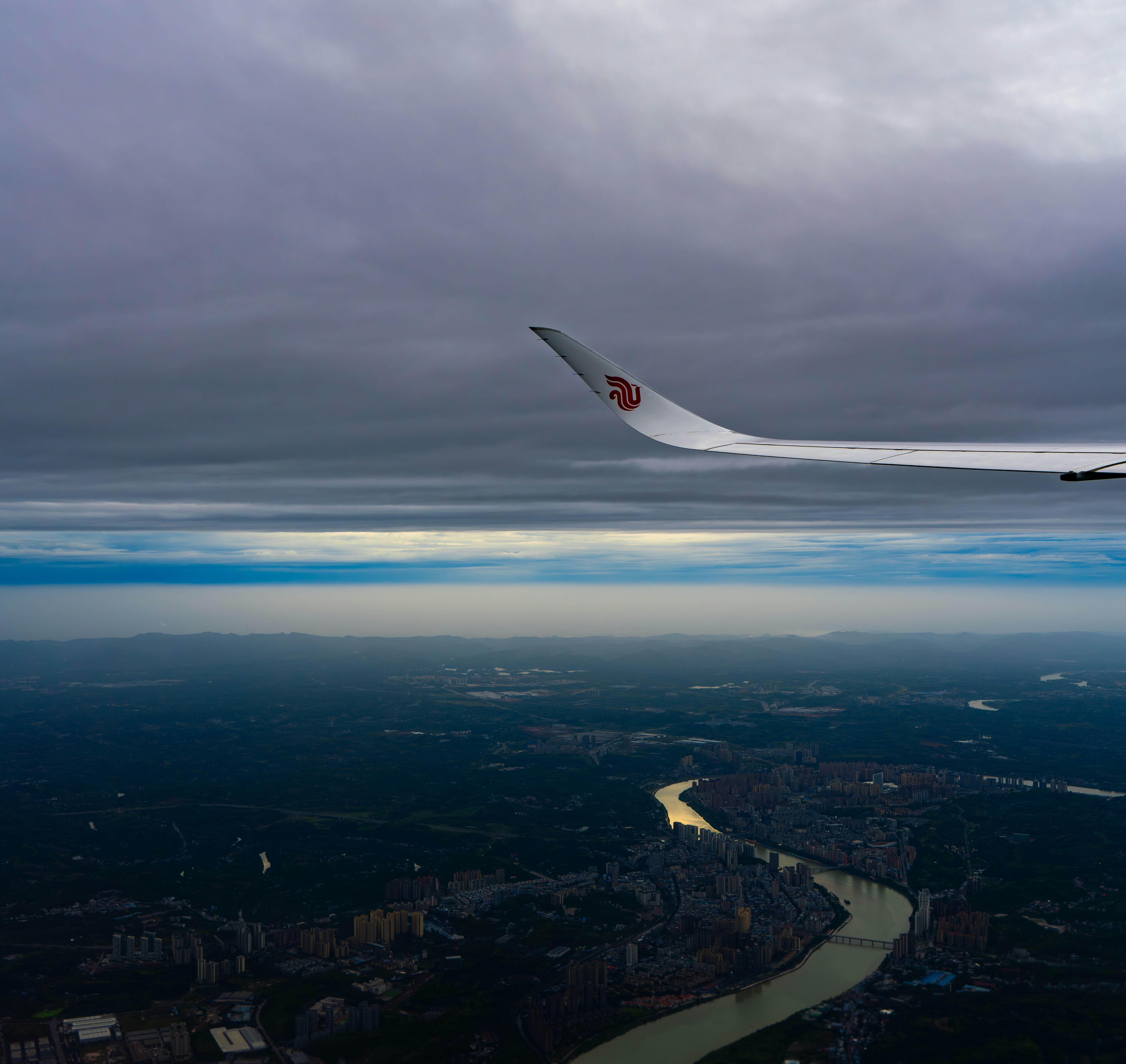 Wings Over Urban Landscapes: A Journey Through the Clouds