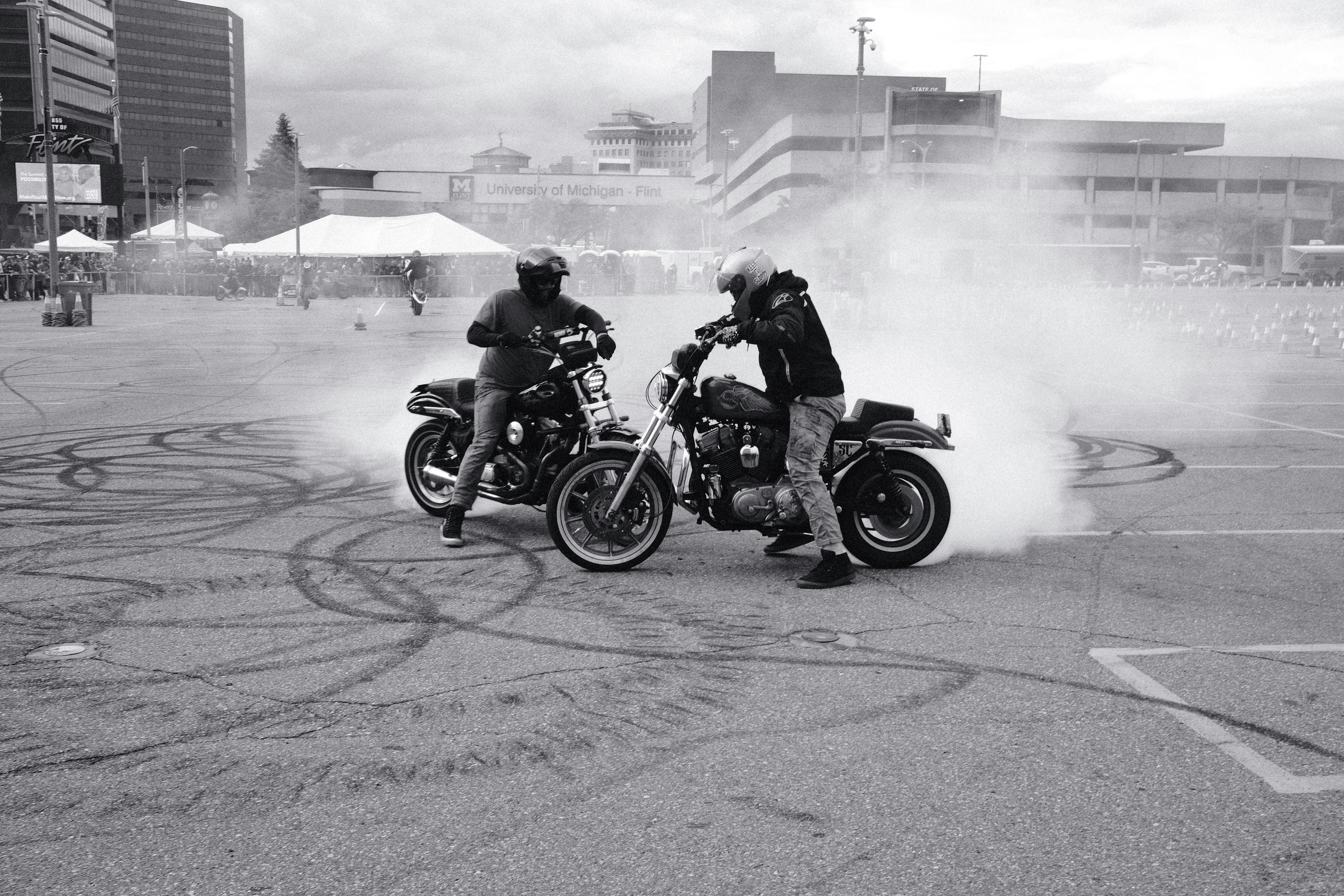 Tires and Triumph: The Art of Motorcycle Stunts