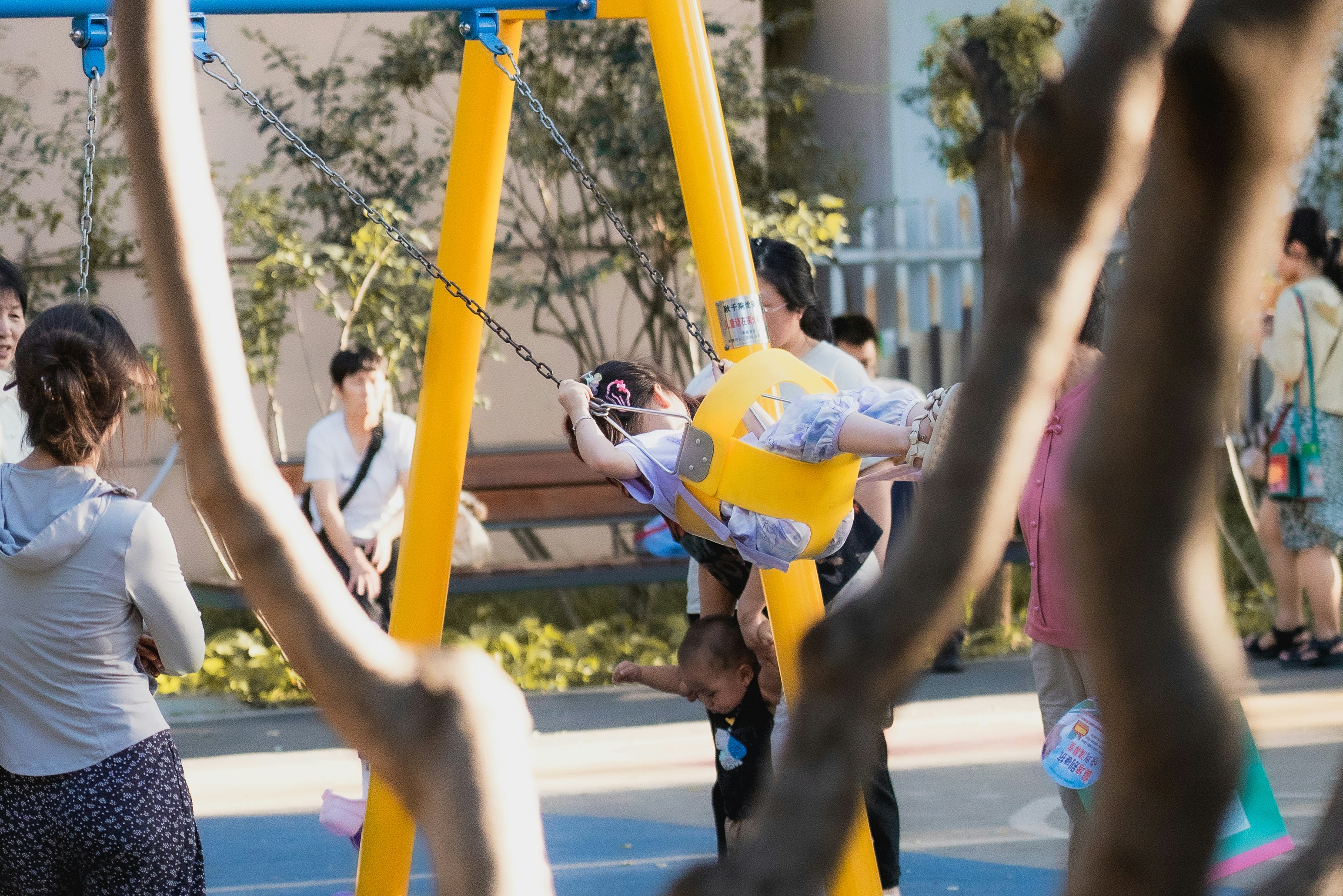 Joyful Moments on the Playground