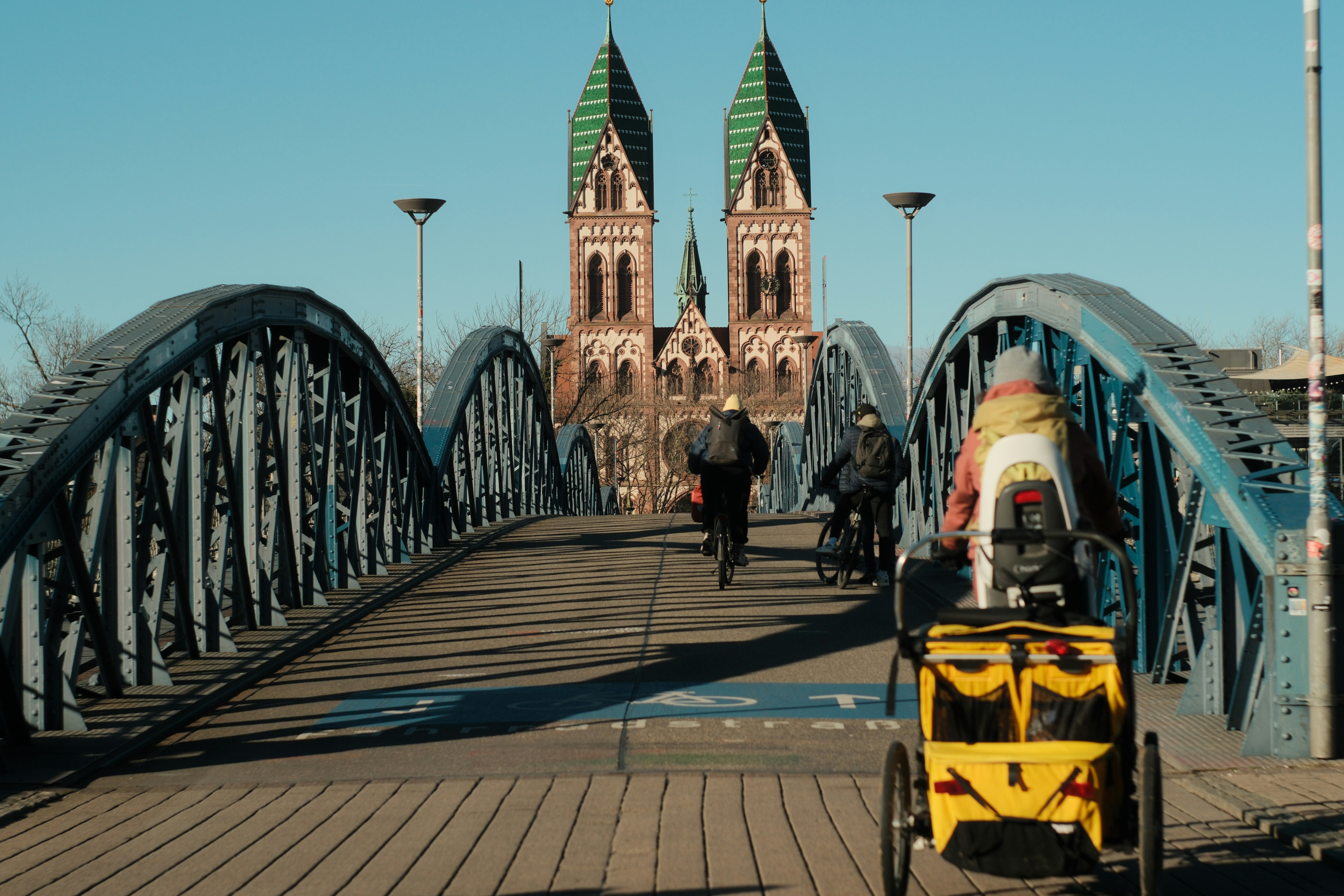 Urban Crossroads: A Journey Over the Bridge