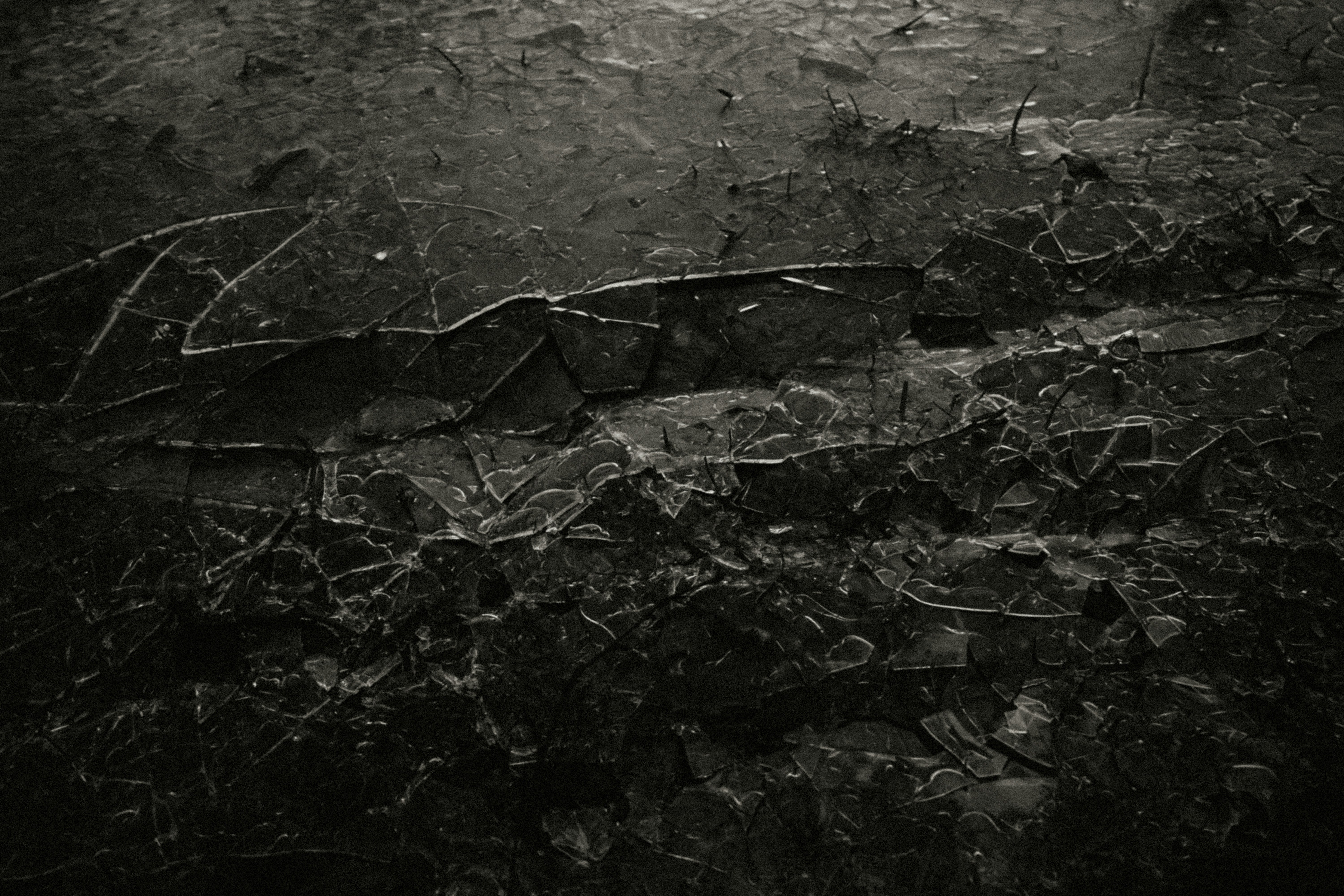 Whispers of Time: The Cracked Surface