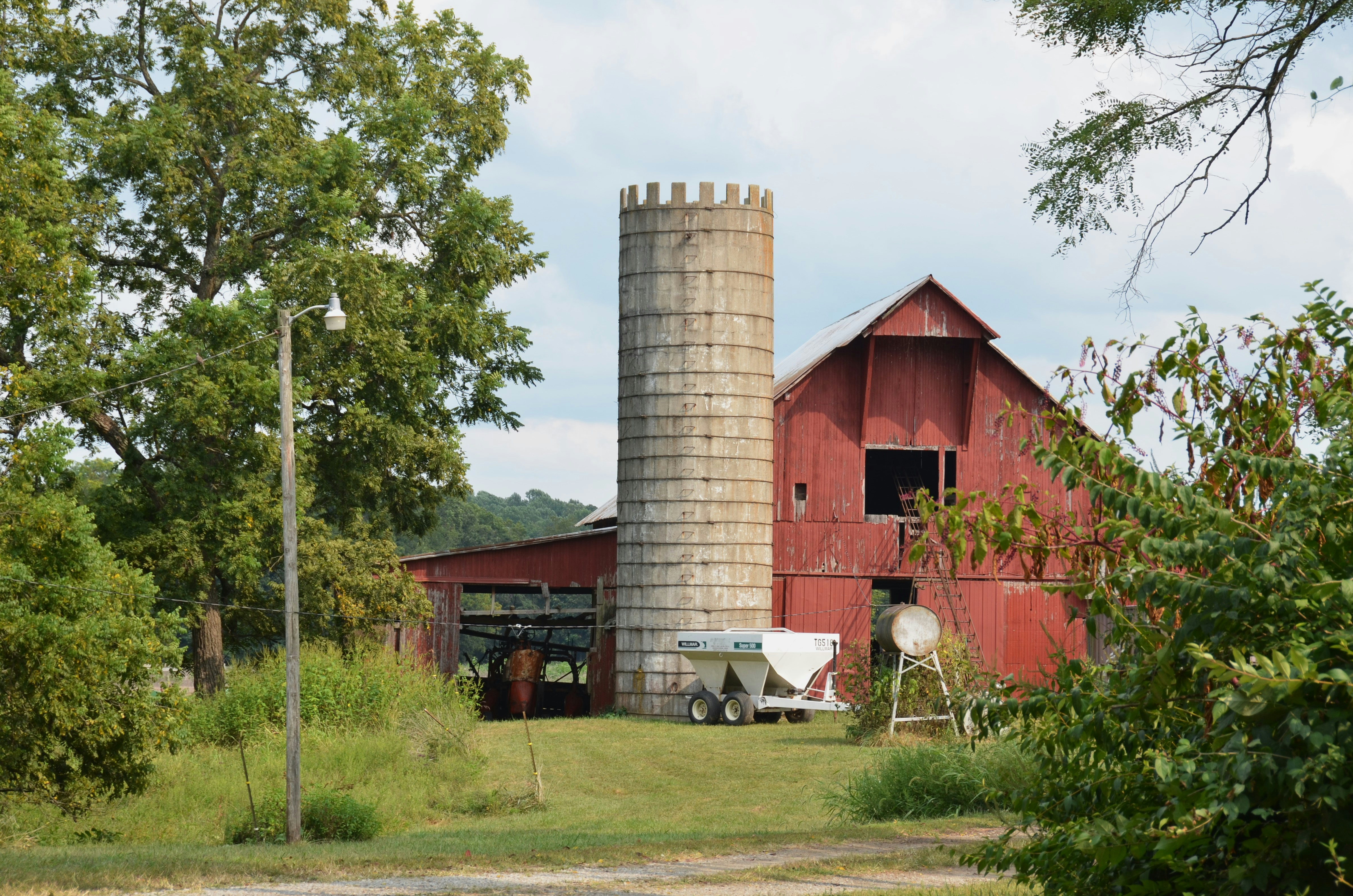 Harvest Echoes: The Timeless Farmstead